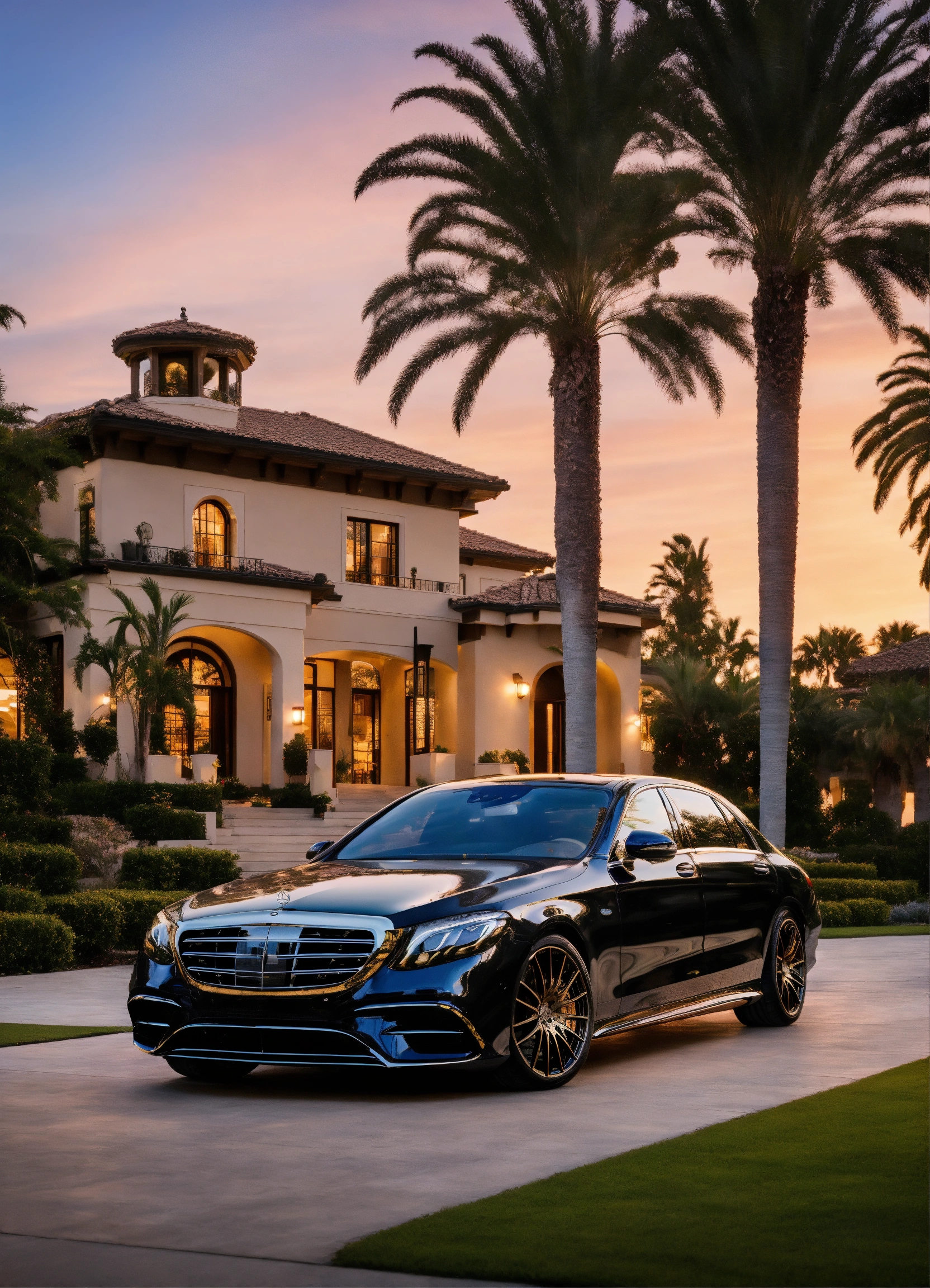 Lexica - 2019 Mercedes amg s550 black and Gold trim with contemporary ...