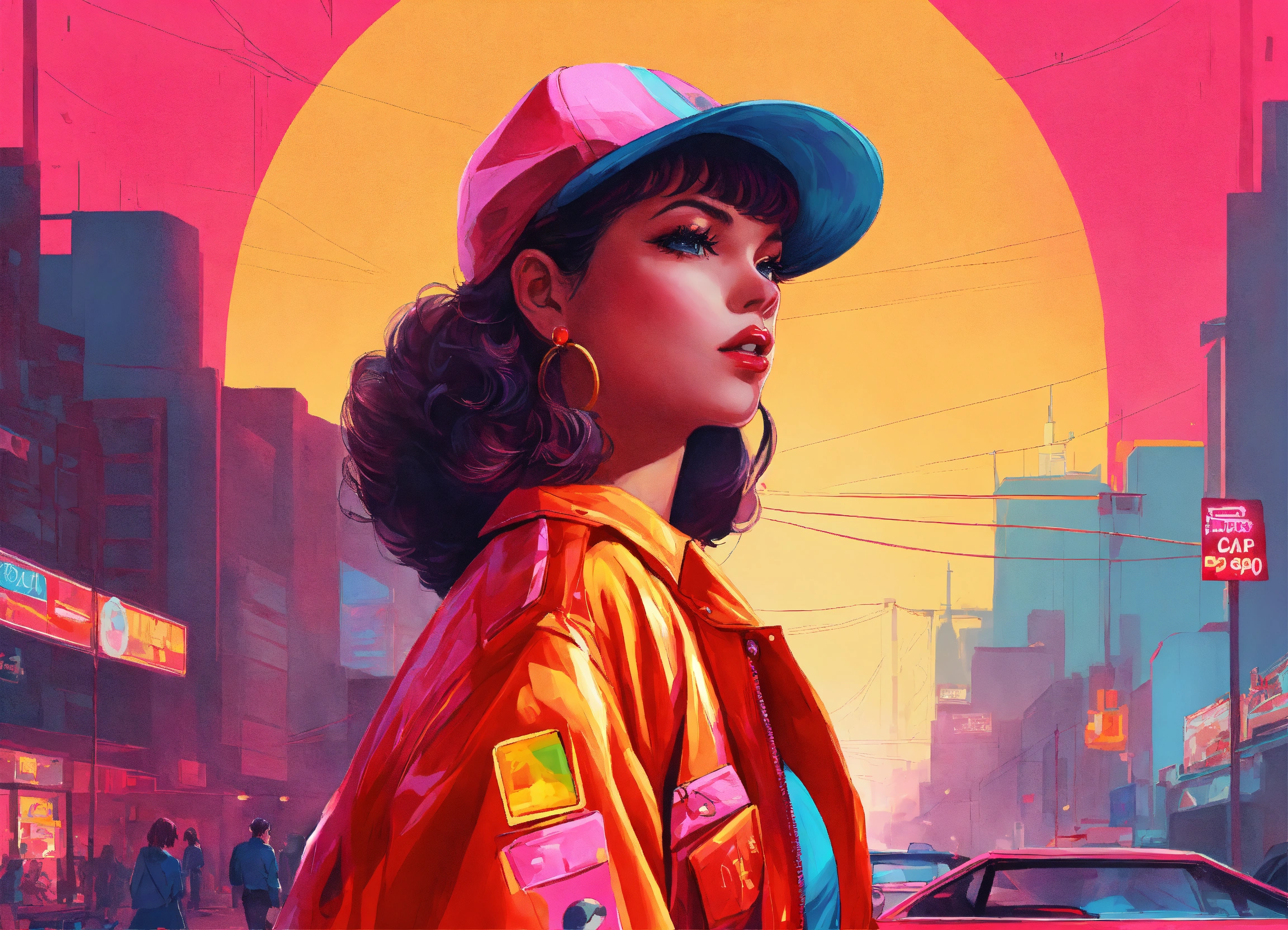 Lexica Create Nostalgic And Artistic Illustrations Girl Inspired By