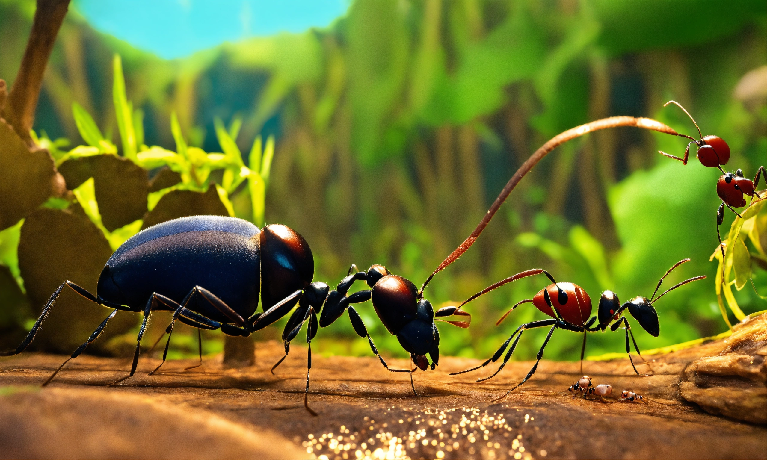 Lexica - The Great Ant Expedition Image Oliver and Andy, along with a ...