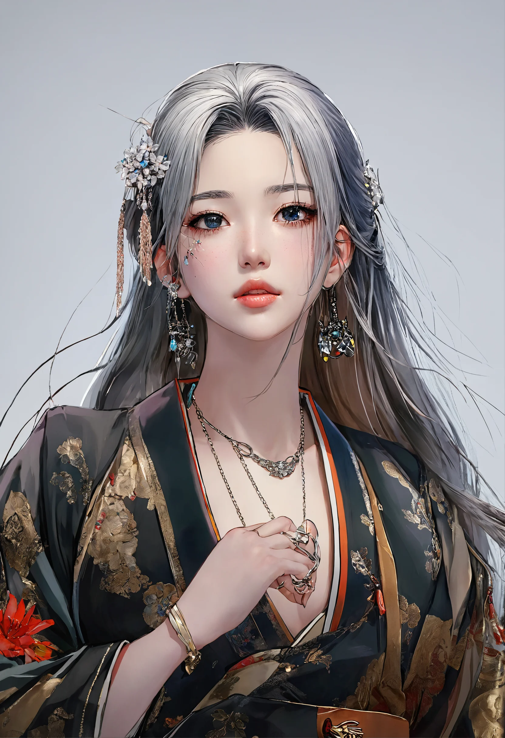 Lexica - Woman beauty , manhwa style, a lot of details, good detailing ...