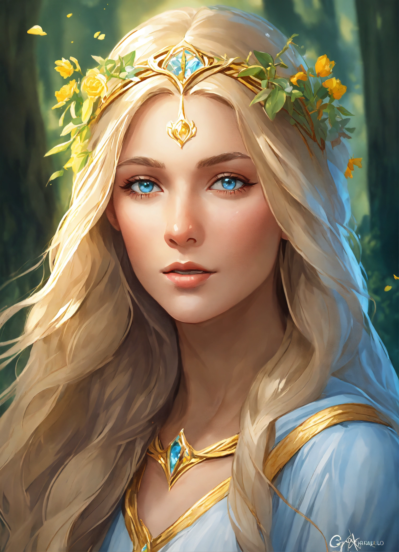 Lexica - Galadriel from the lord of the rings, volumetric realistic ...