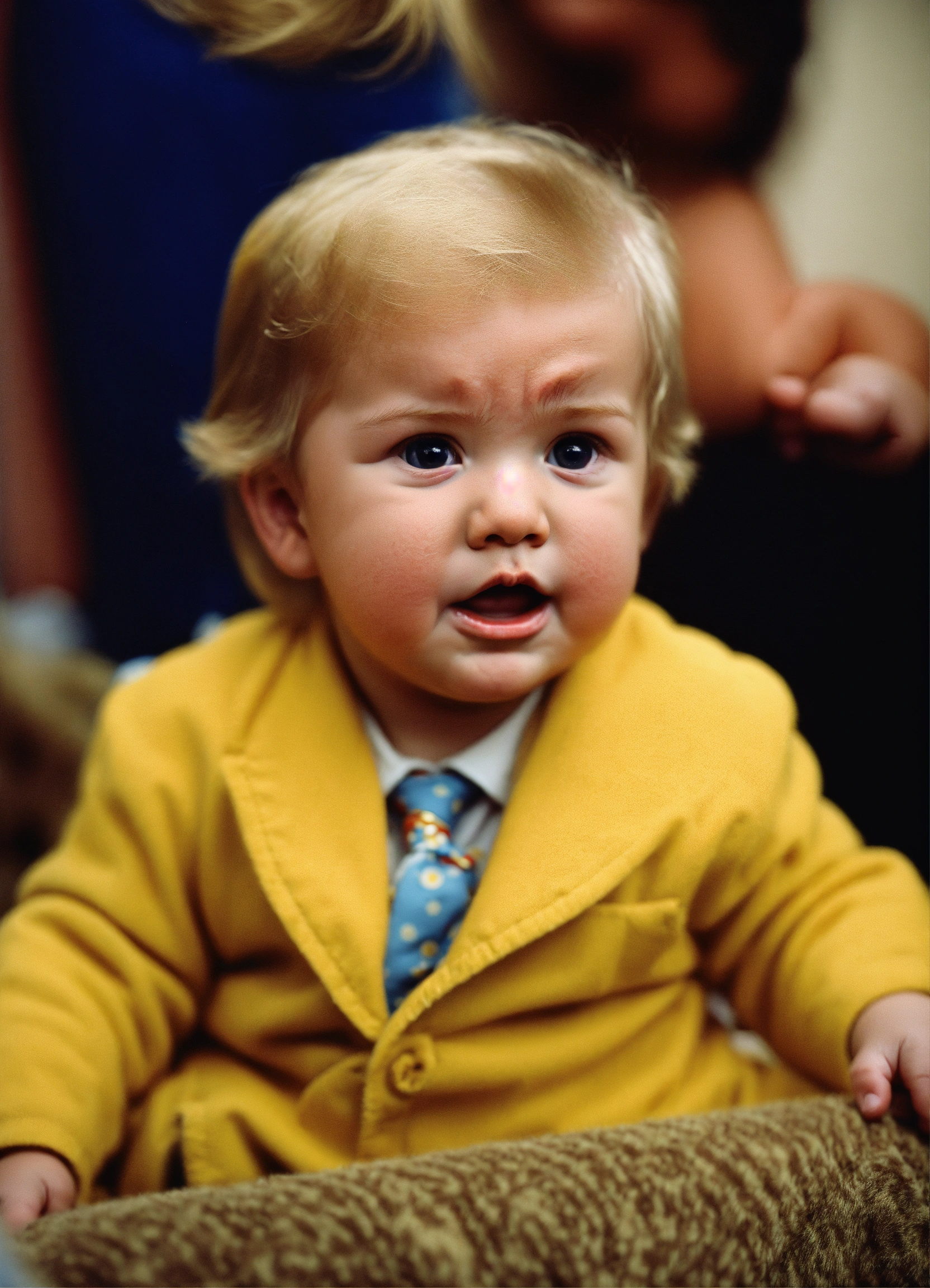 Lexica - Donald trump as a cute baby