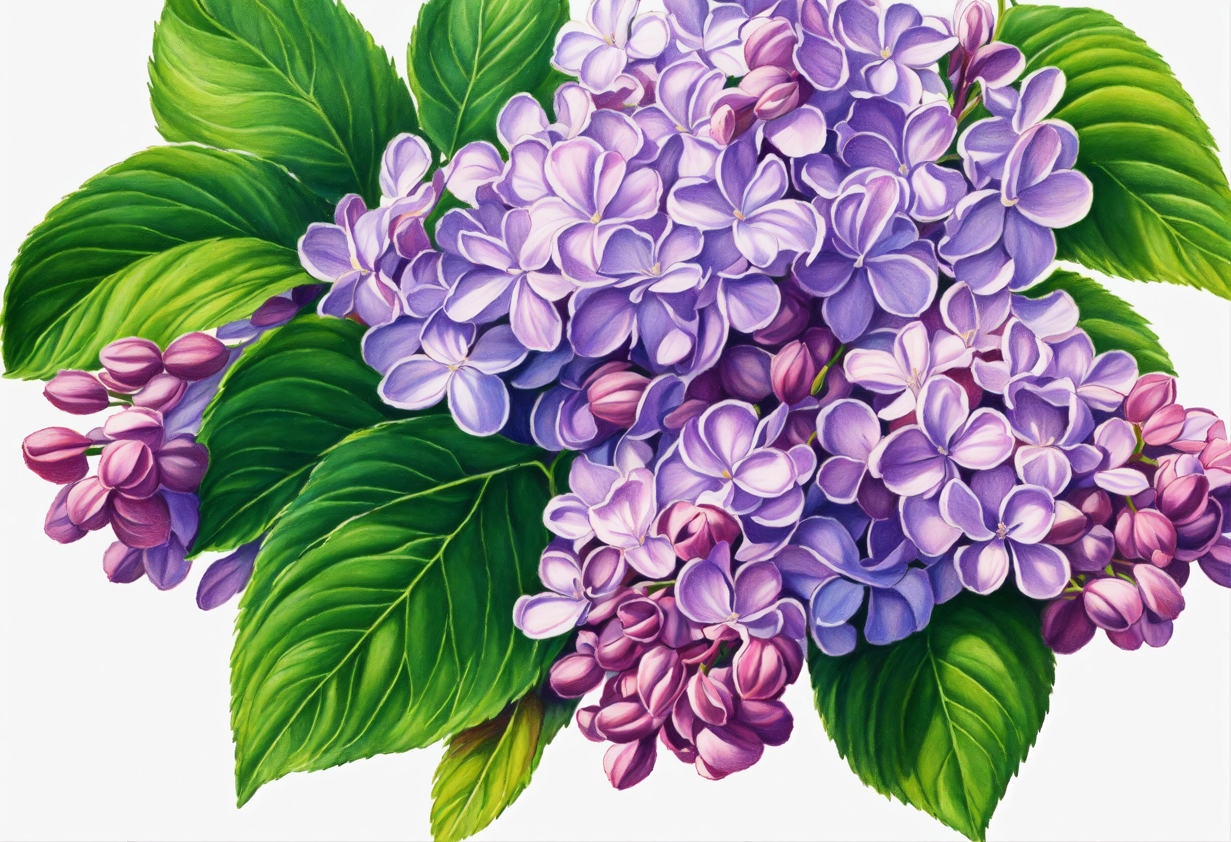 Lexica - Beautiful branches of blooming lilac, excellent, vintage style ...