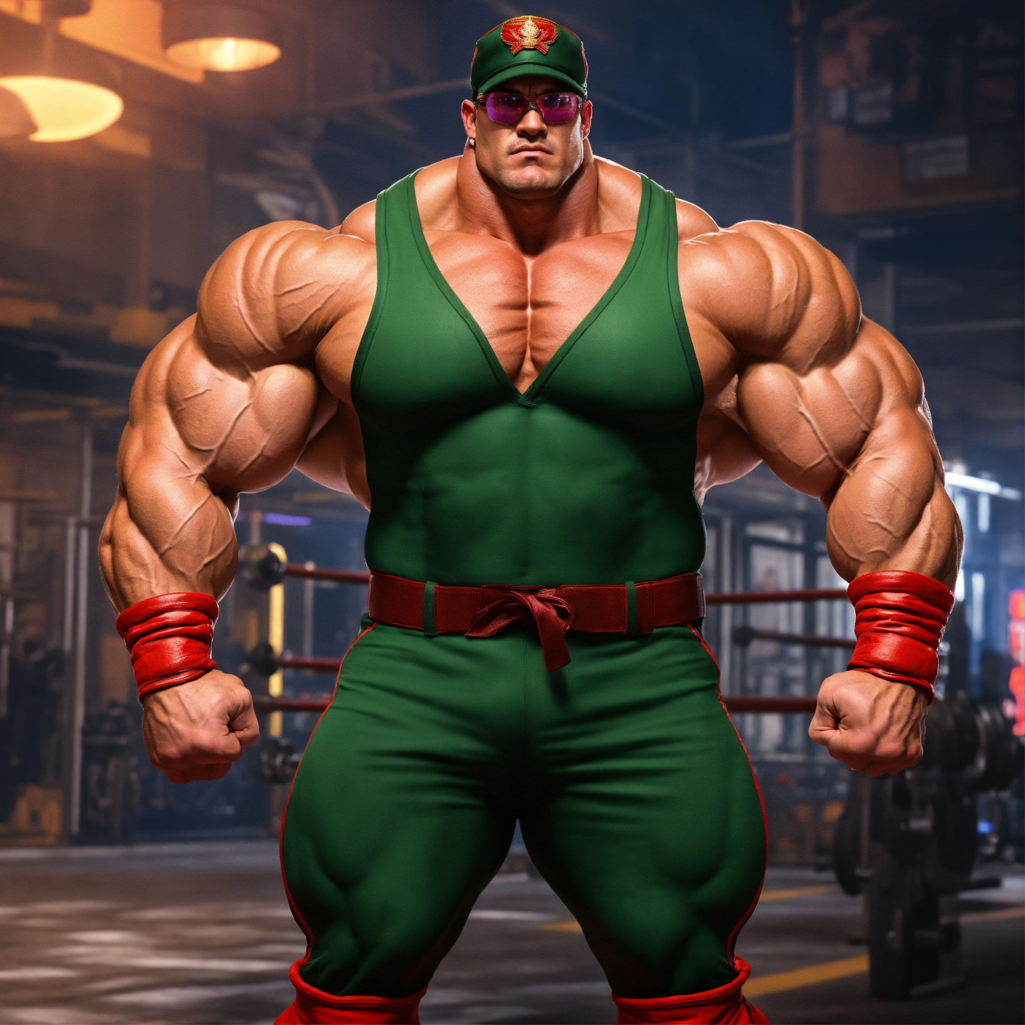 Lexica - 30-year-old man with big muscles, big bodybuilder, body like a ...