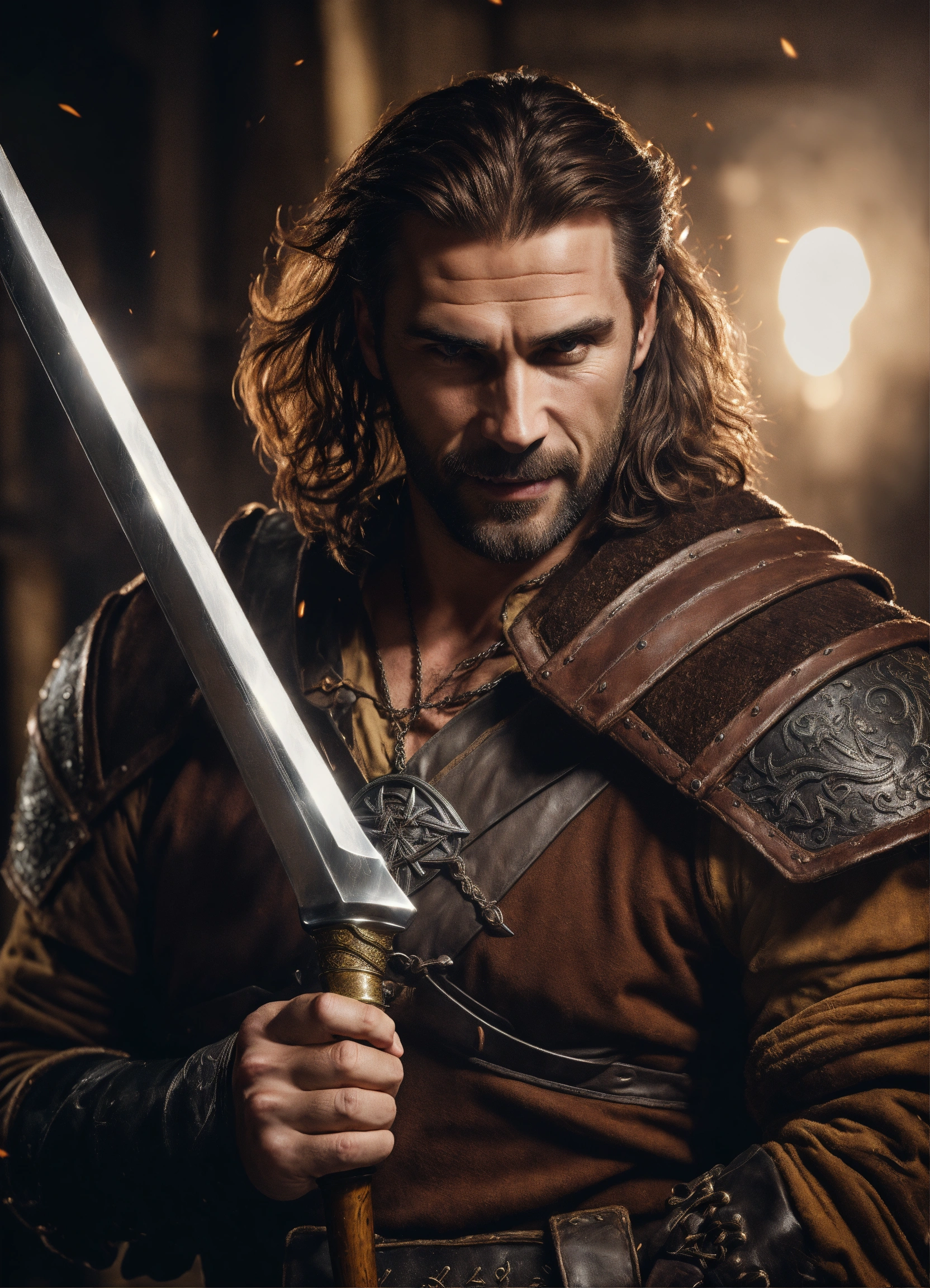 Lexica - Muscular and medium build, brown haired 38 year old male ...