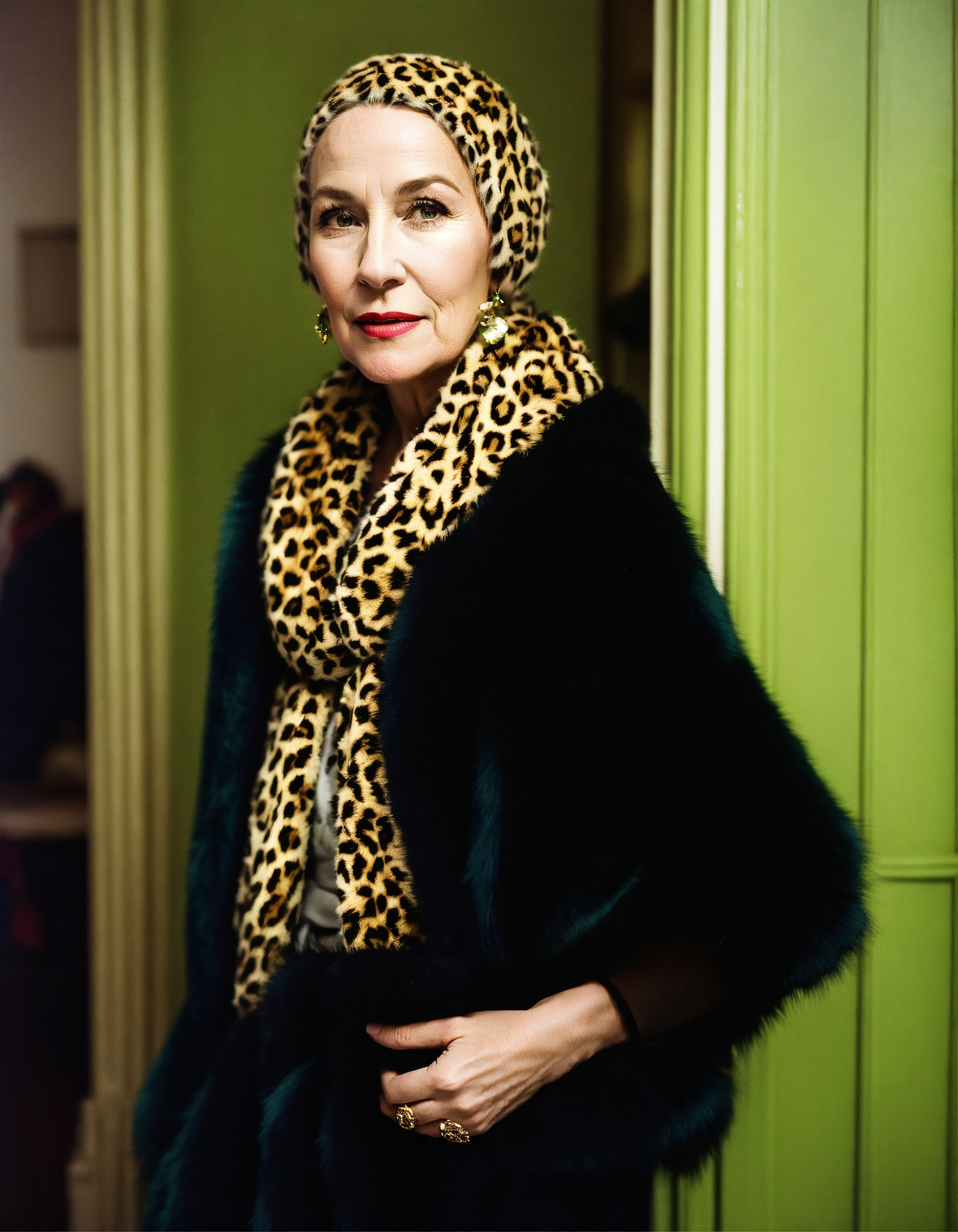 Lexica - Photo of Edie Beale of Grey Gardens wearing her scarf and her ...