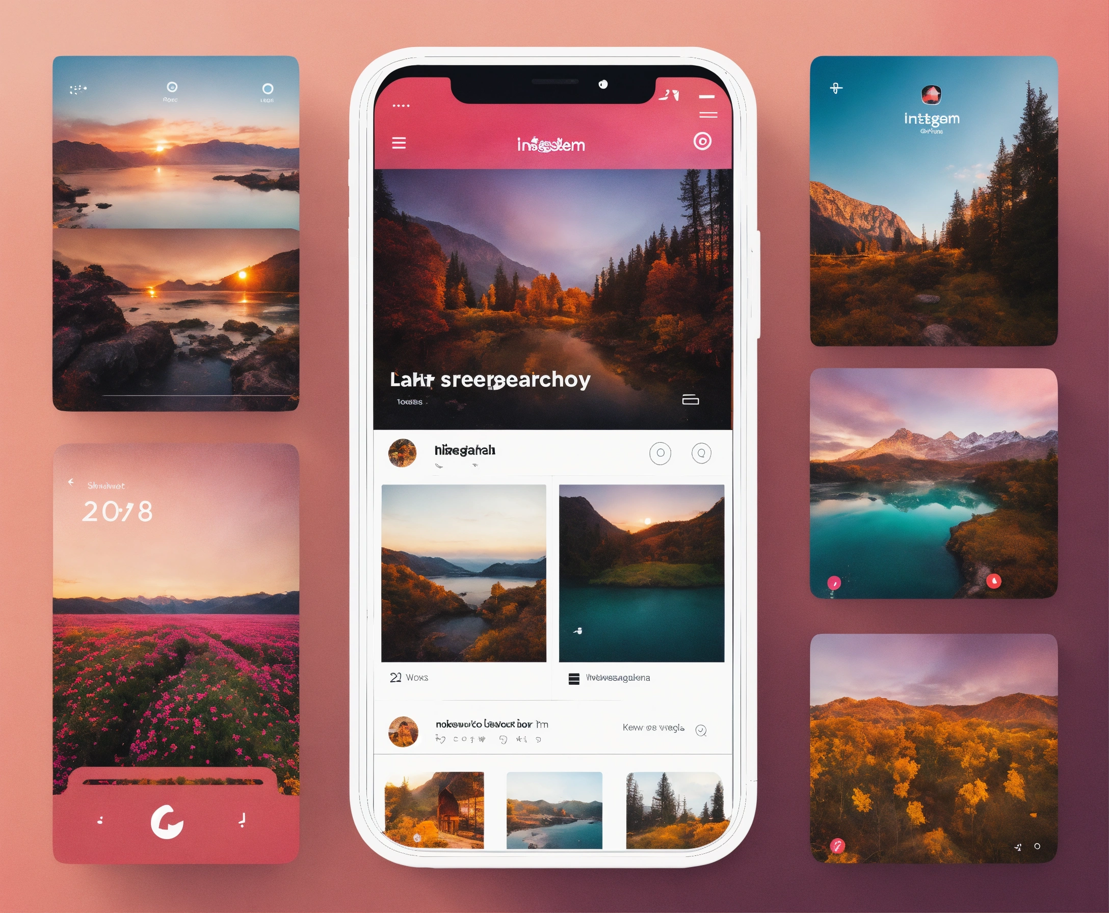 Lexica - Instagram ux/ui