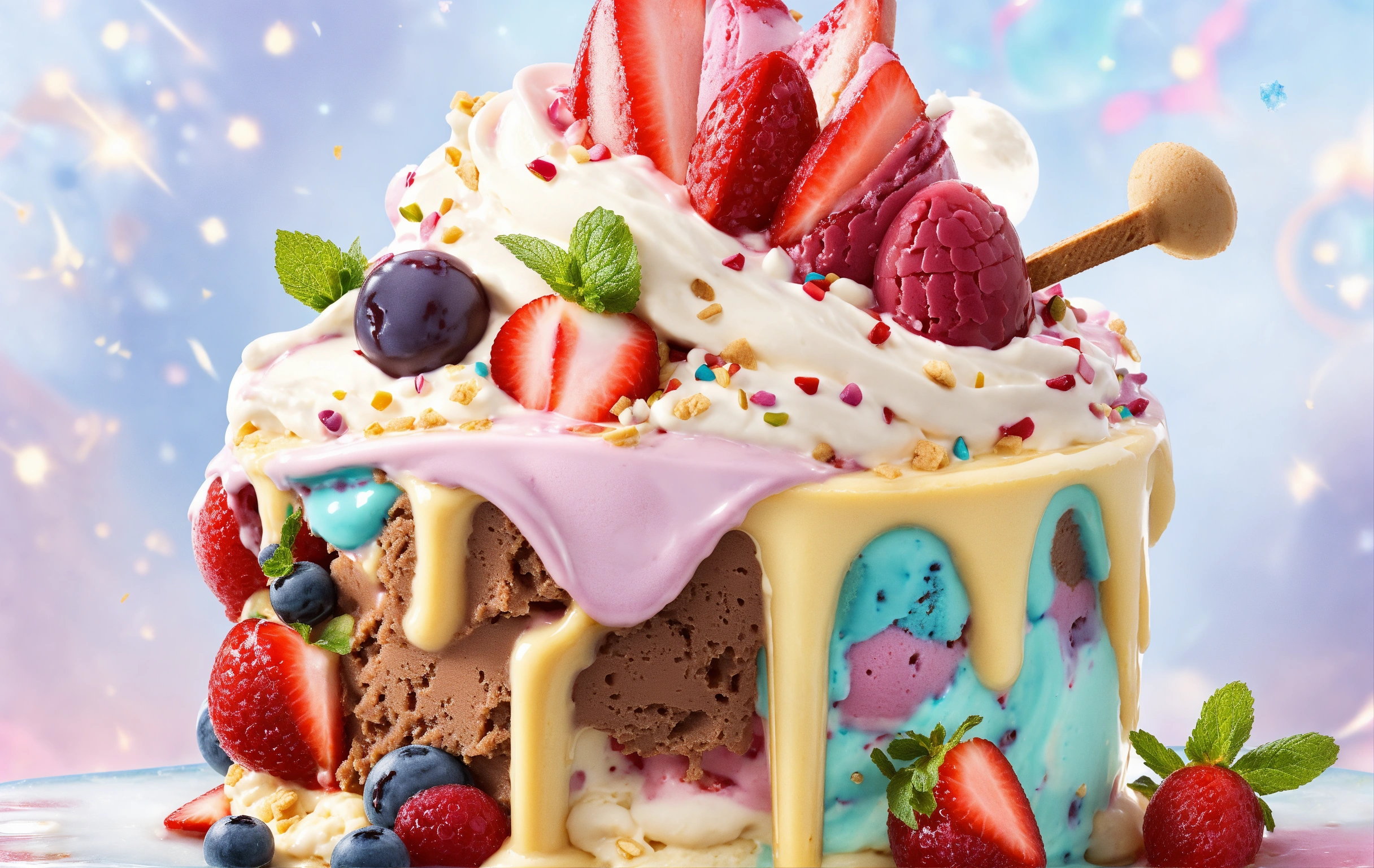 Lexica - Magical ice cream treat