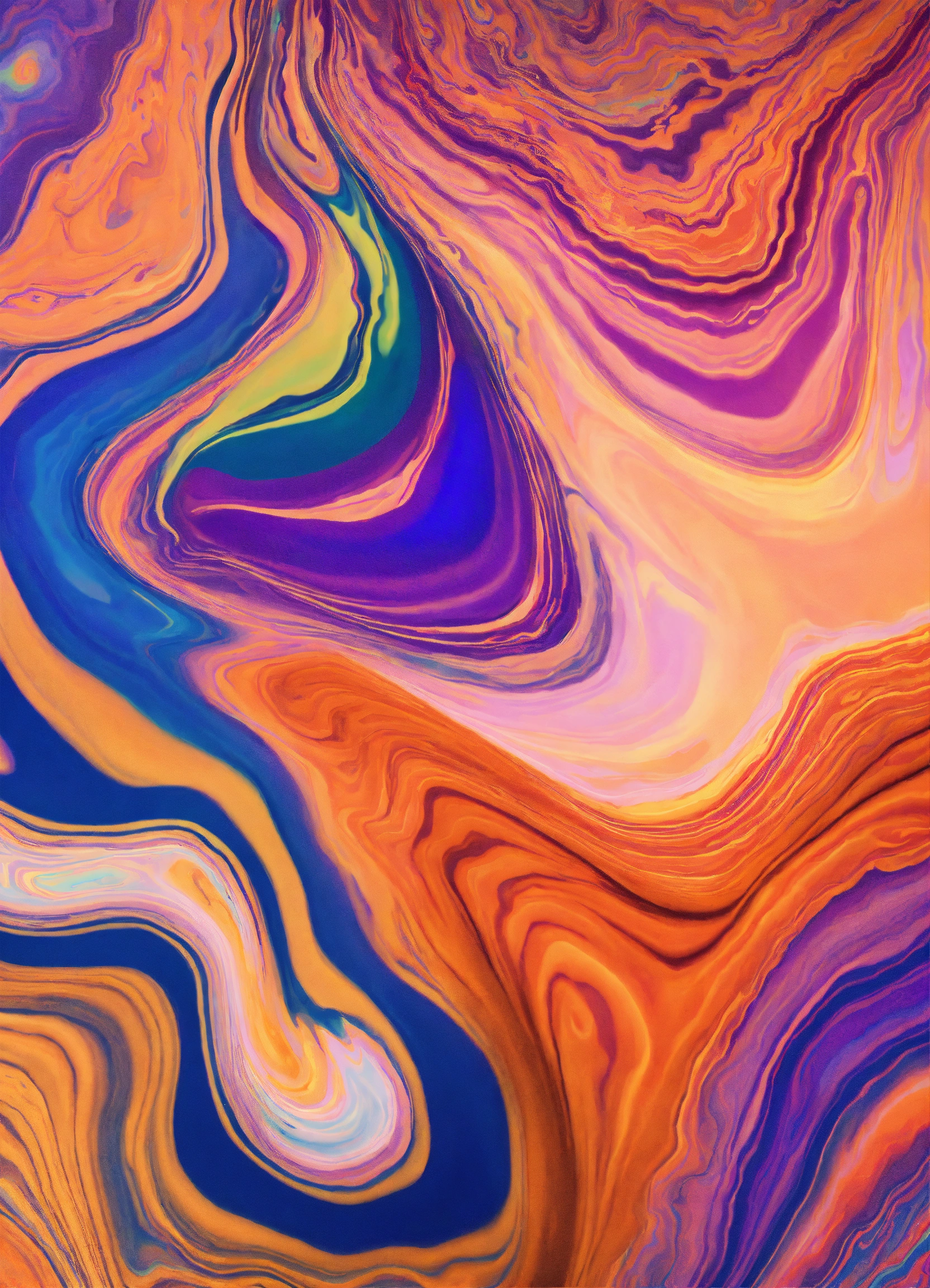 Lexica - Psychedelic marbling pattern of psychedelic color background ...