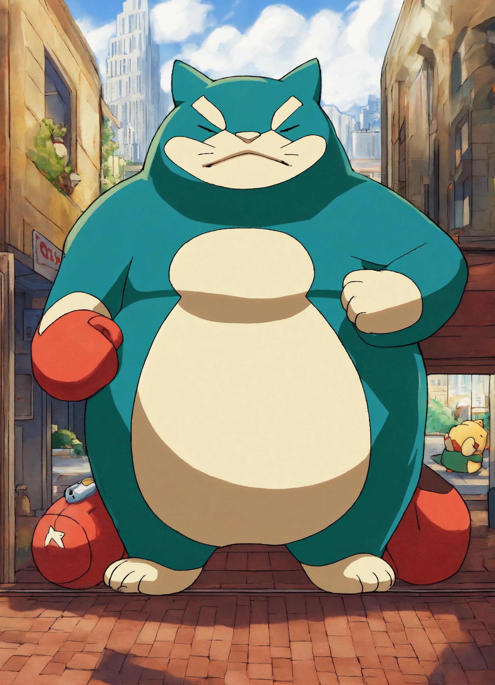 Lexica - Boxing Pokémon snorlax