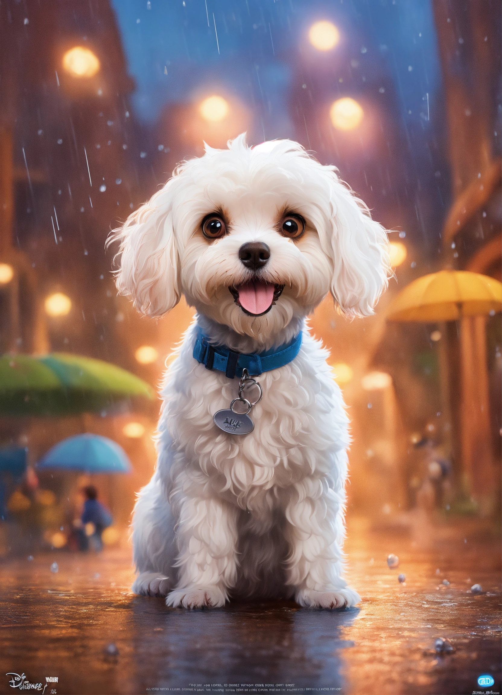 Lexica - A Disney Pixar inspired movie poster with the title Truffles a ...