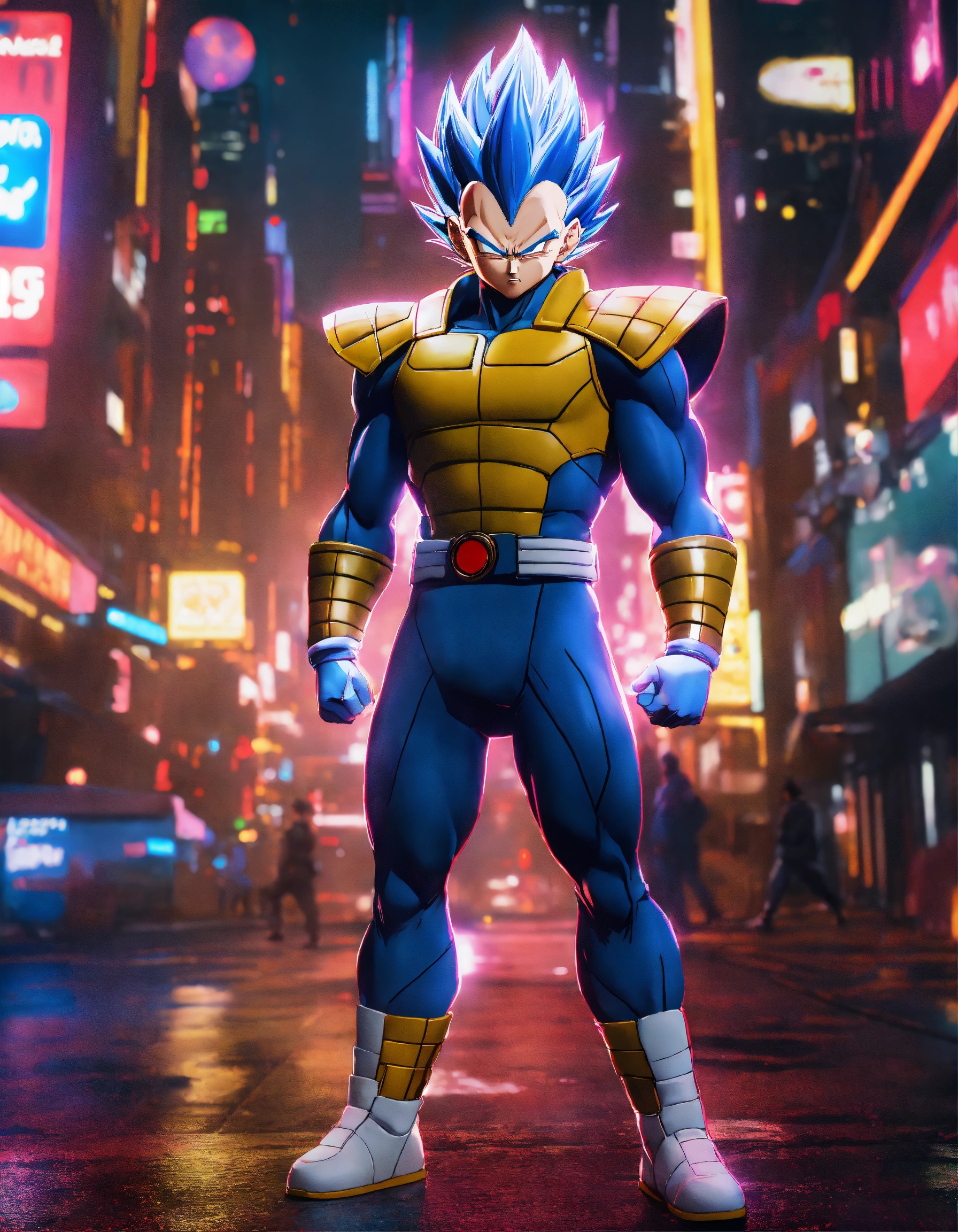 Lexica - Reimagine modern-day Vegeta in the style of Unreal 8D Engine ...