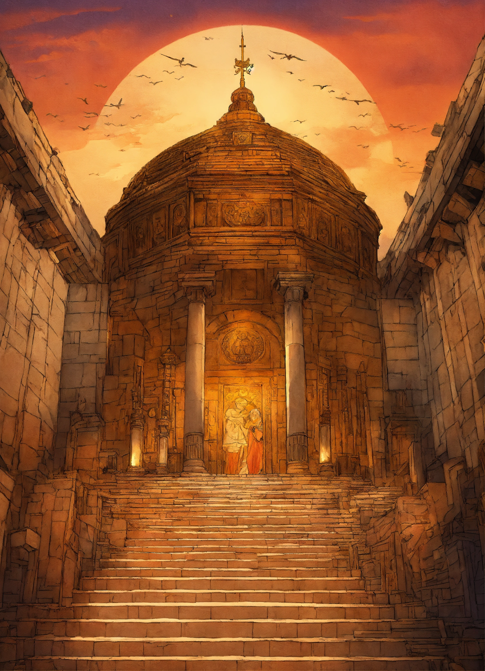 Lexica - Templo griego para Melinoë. Comic