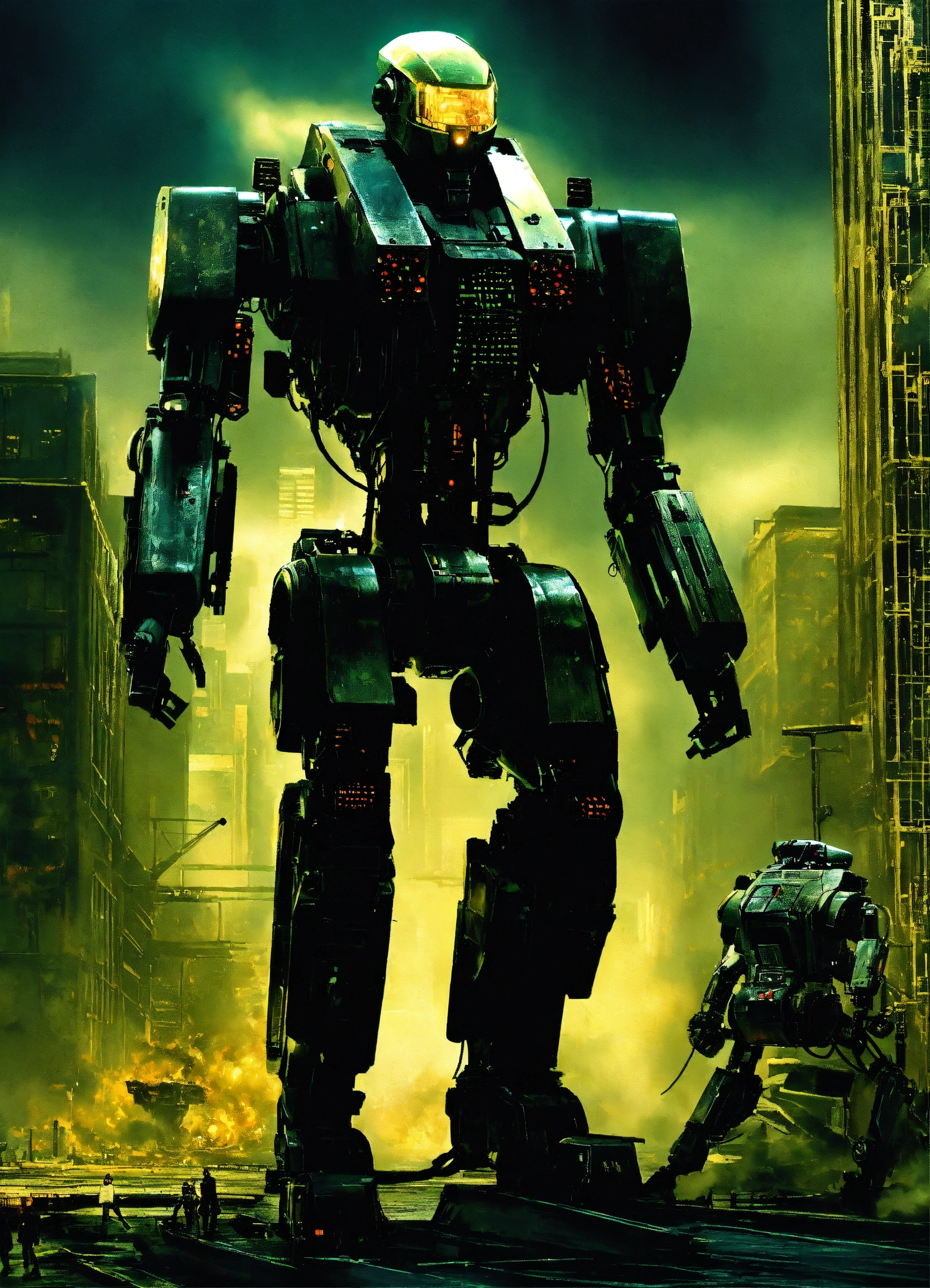 Lexica - Synthients from matrixSentinels are large, robotic machines in ...