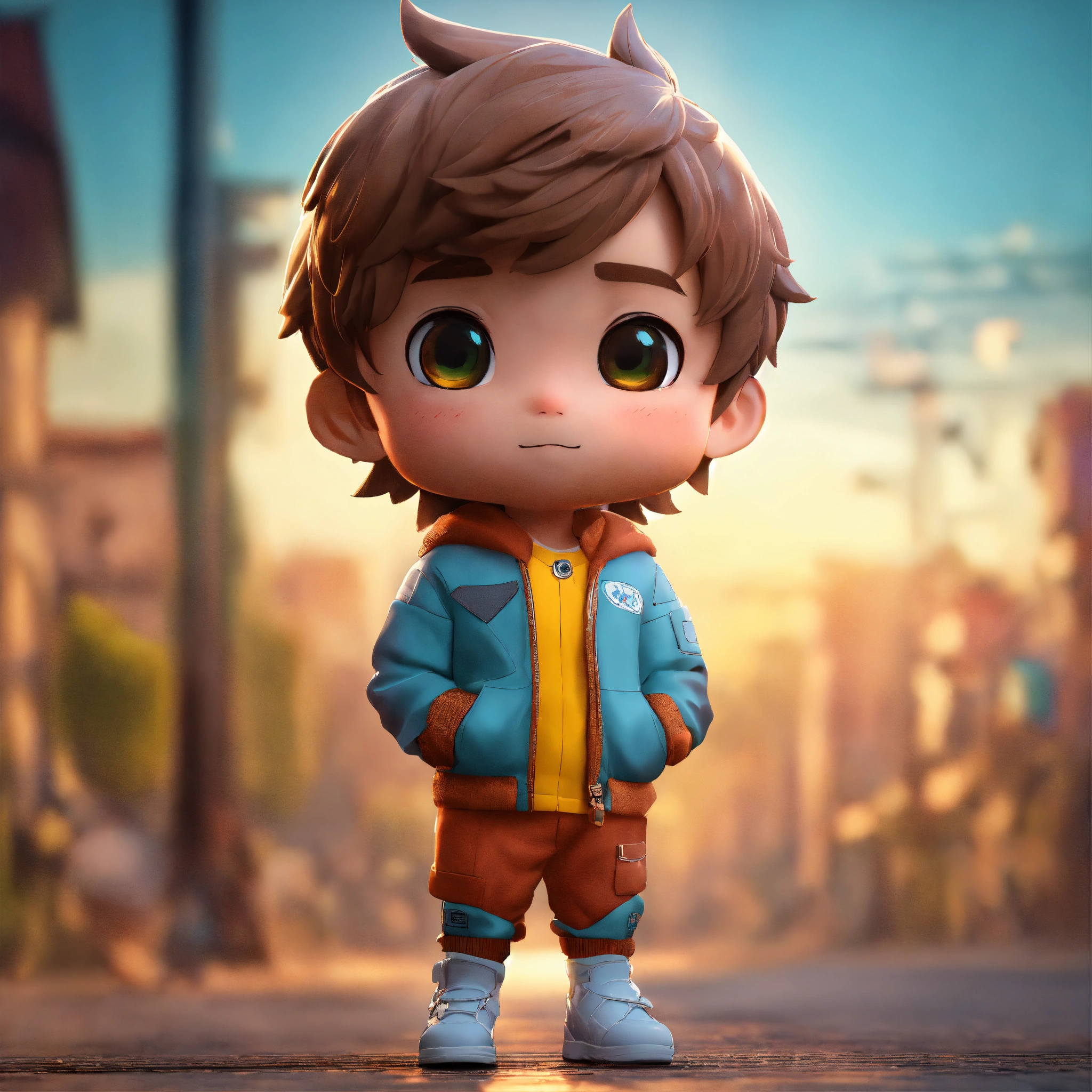 Lexica - 4d photographic image of full body image of a cute little ...