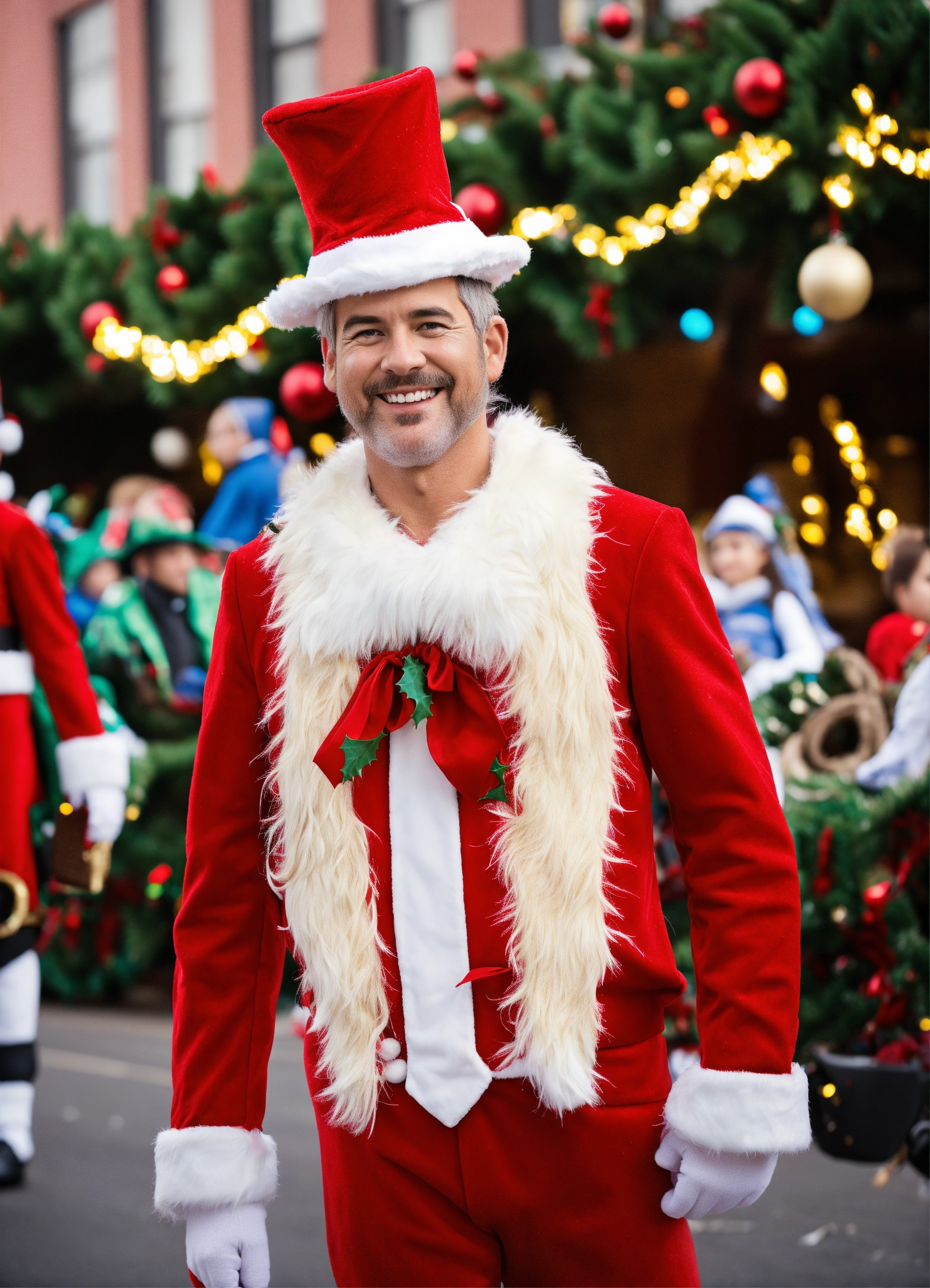 Lexica - Christmas parade characters costumes