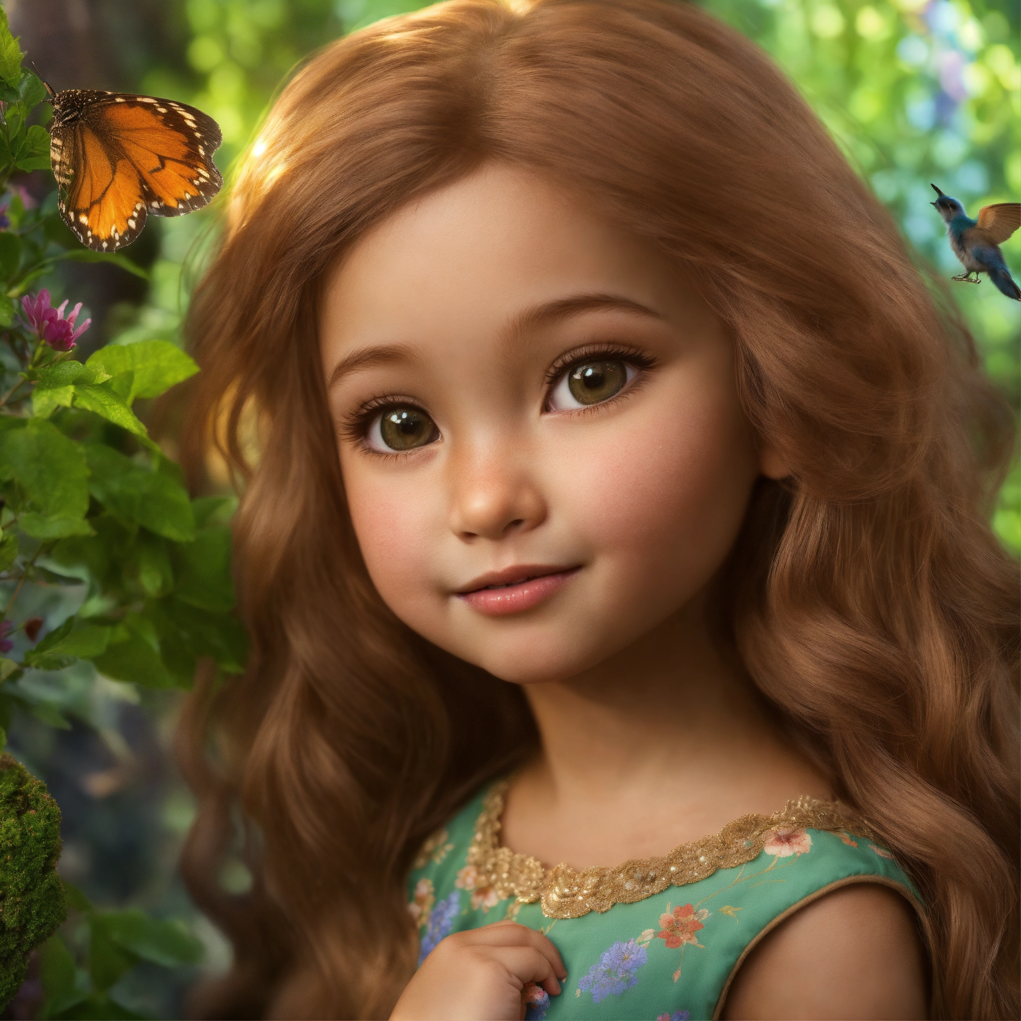 Lexica - Once upon a time, in an enchanted forest filled with beautiful ...