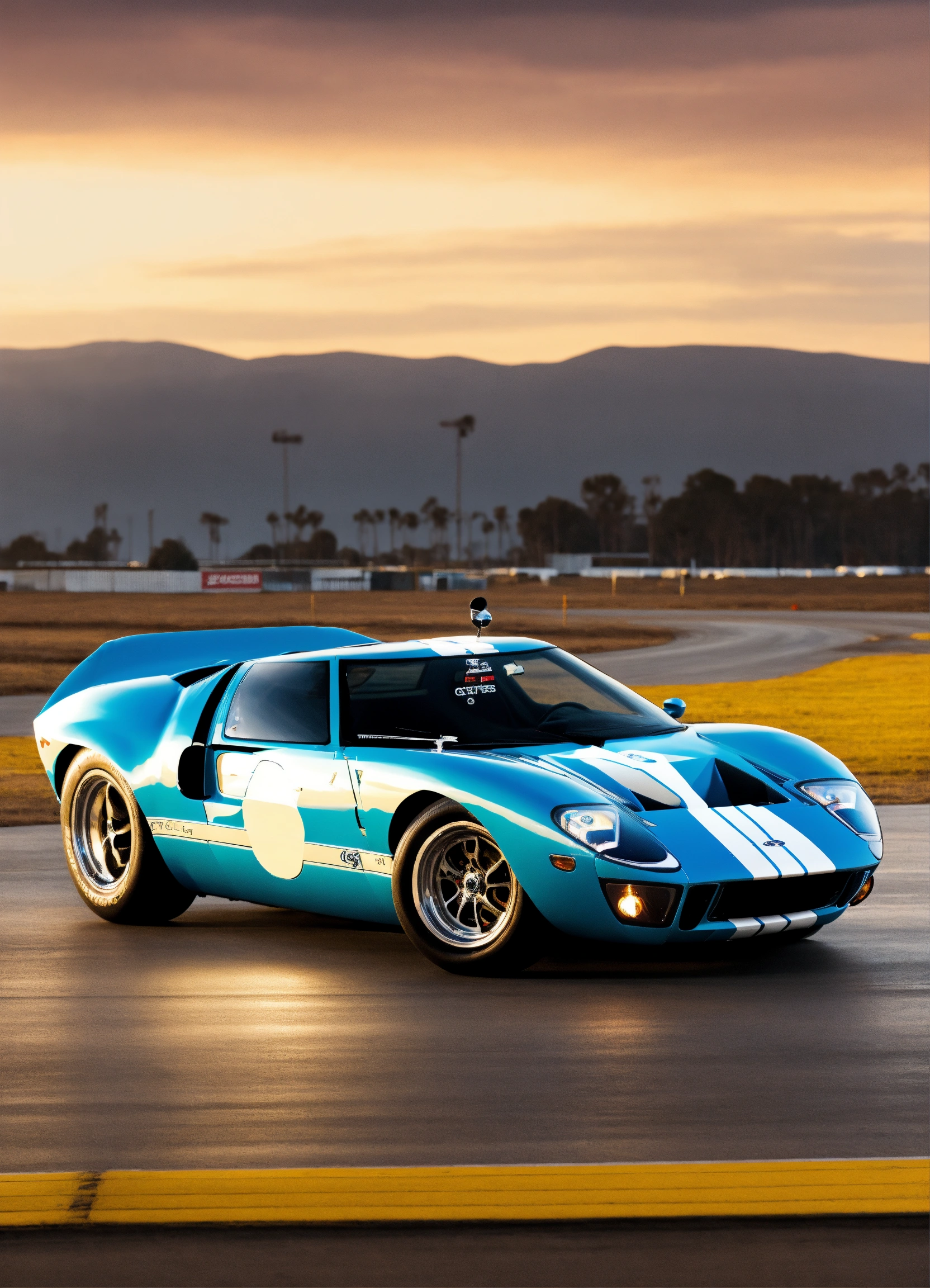 Lexica - Futuristic ford gt40
