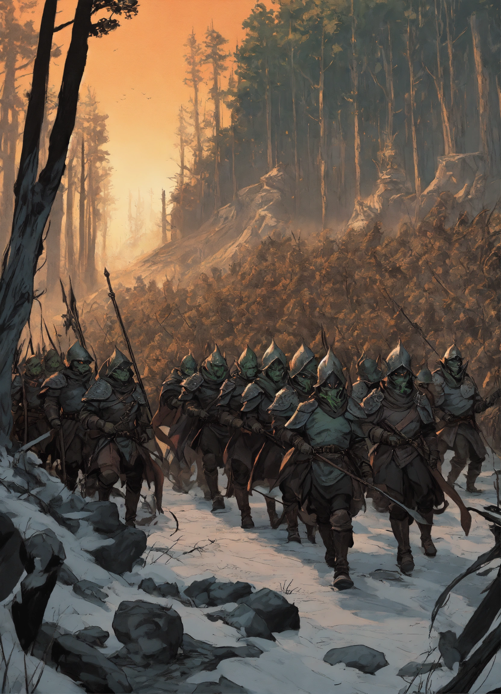 Lexica - Is a fantasy setting of a massive legion of a goblin line, no ...