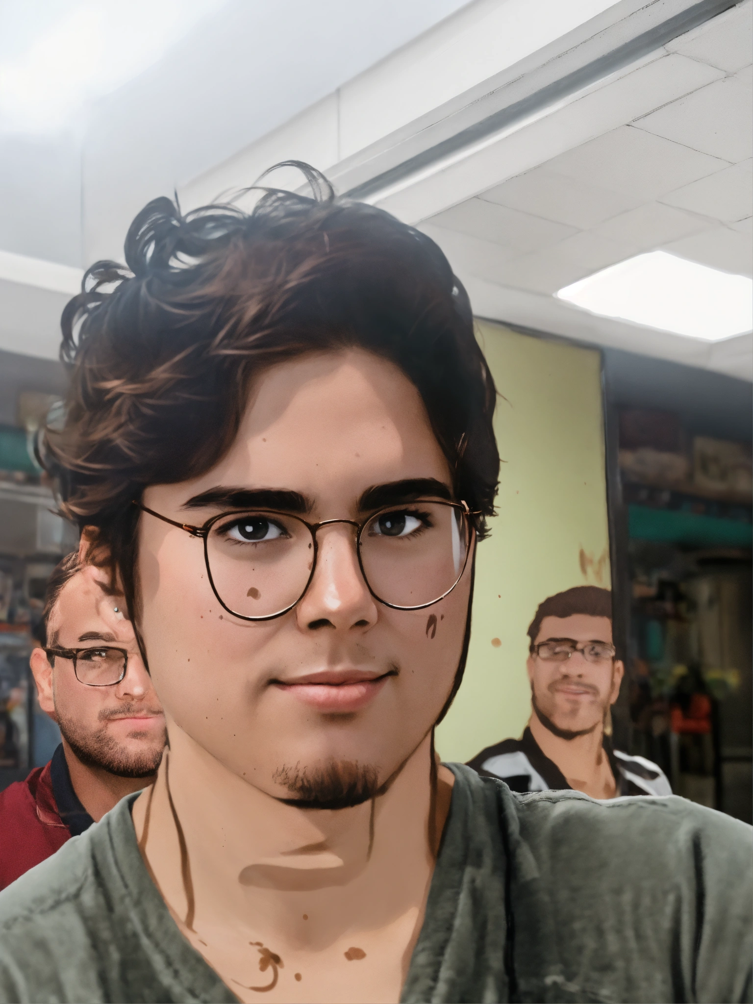 Lexica - Make a face in a comic 2D style, based in the face present in ...