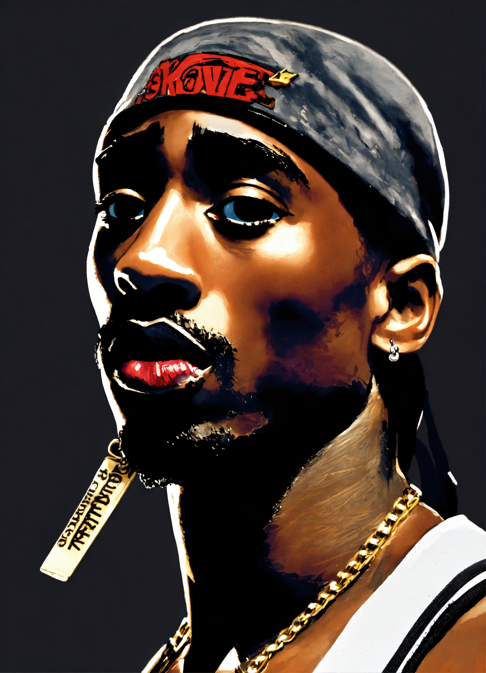 Lexica - Tupac Shakur as Birdie in the movie “Above the Rim” 8k unreal ...