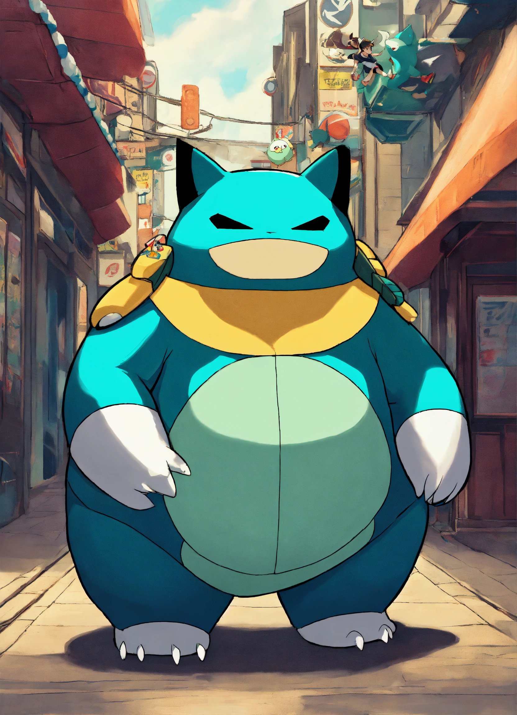 Lexica - Pokémon snorlax street fighter killer