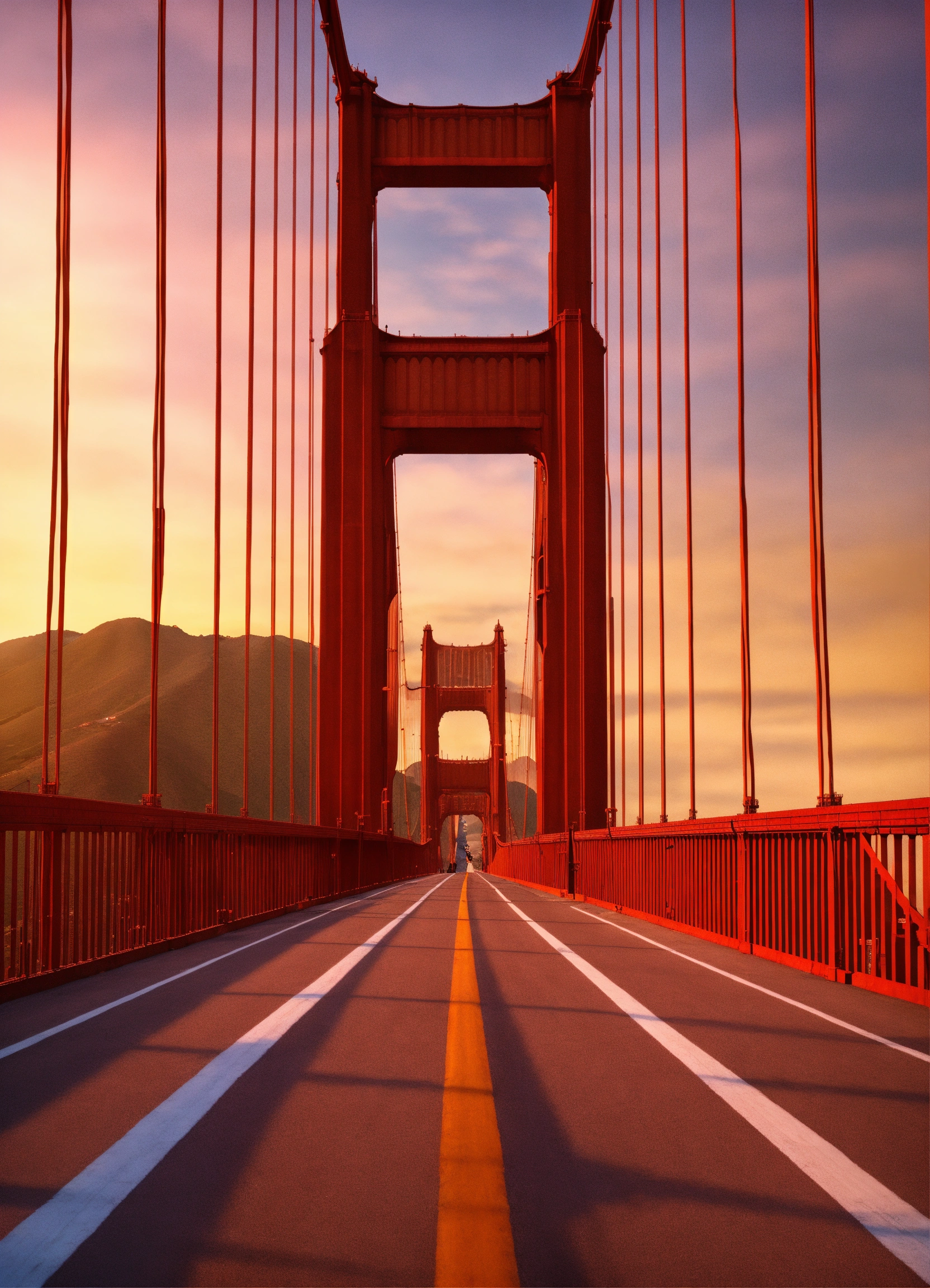 Lexica - Cartoon caracters running on Golden Gate Bridge. 8k ultra ...