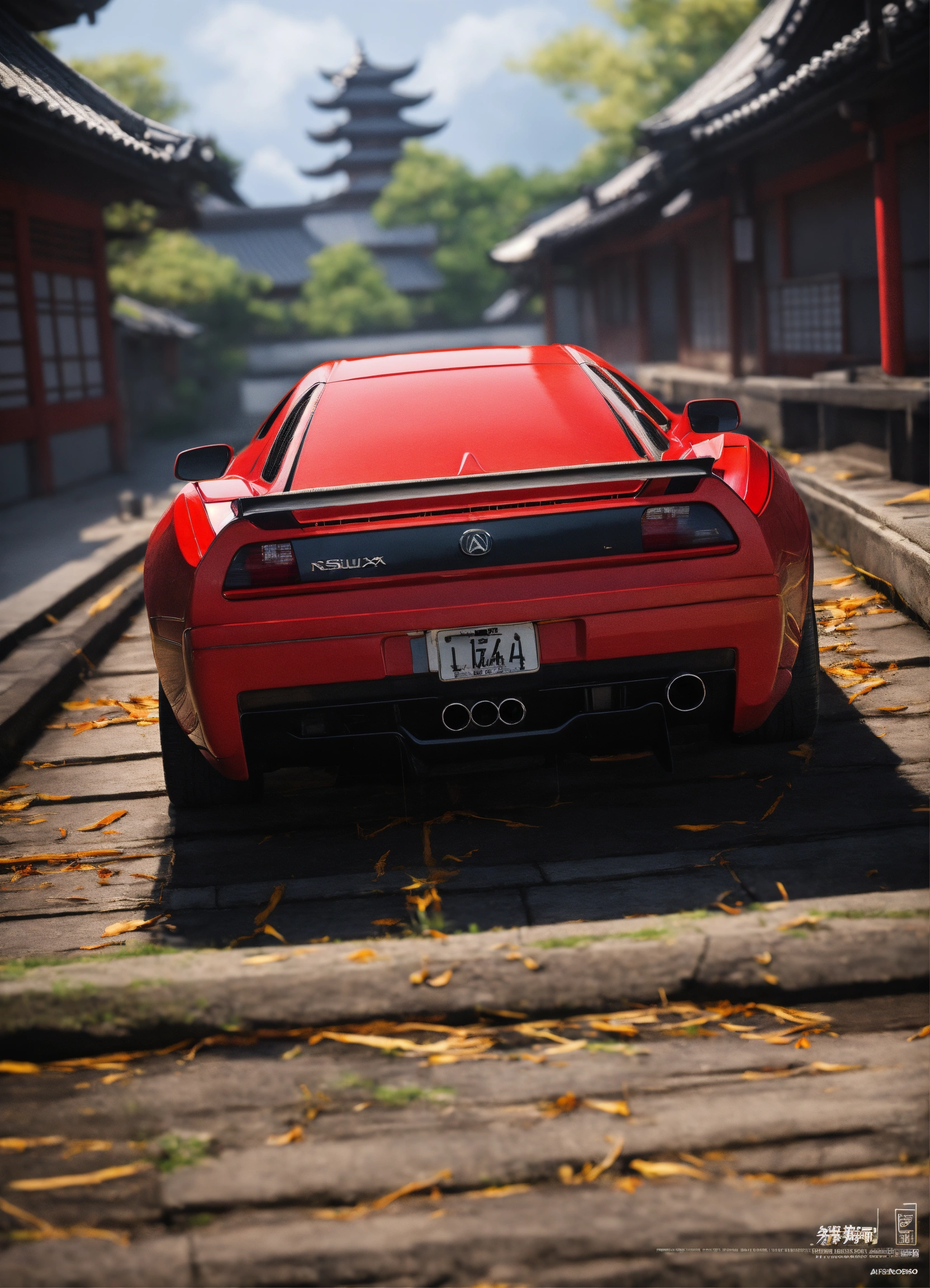 Lexica - Edo period 2024 Acura NSX, Ford Hallam Style, Shibuichi, Shakudō, sentoku, highly ...