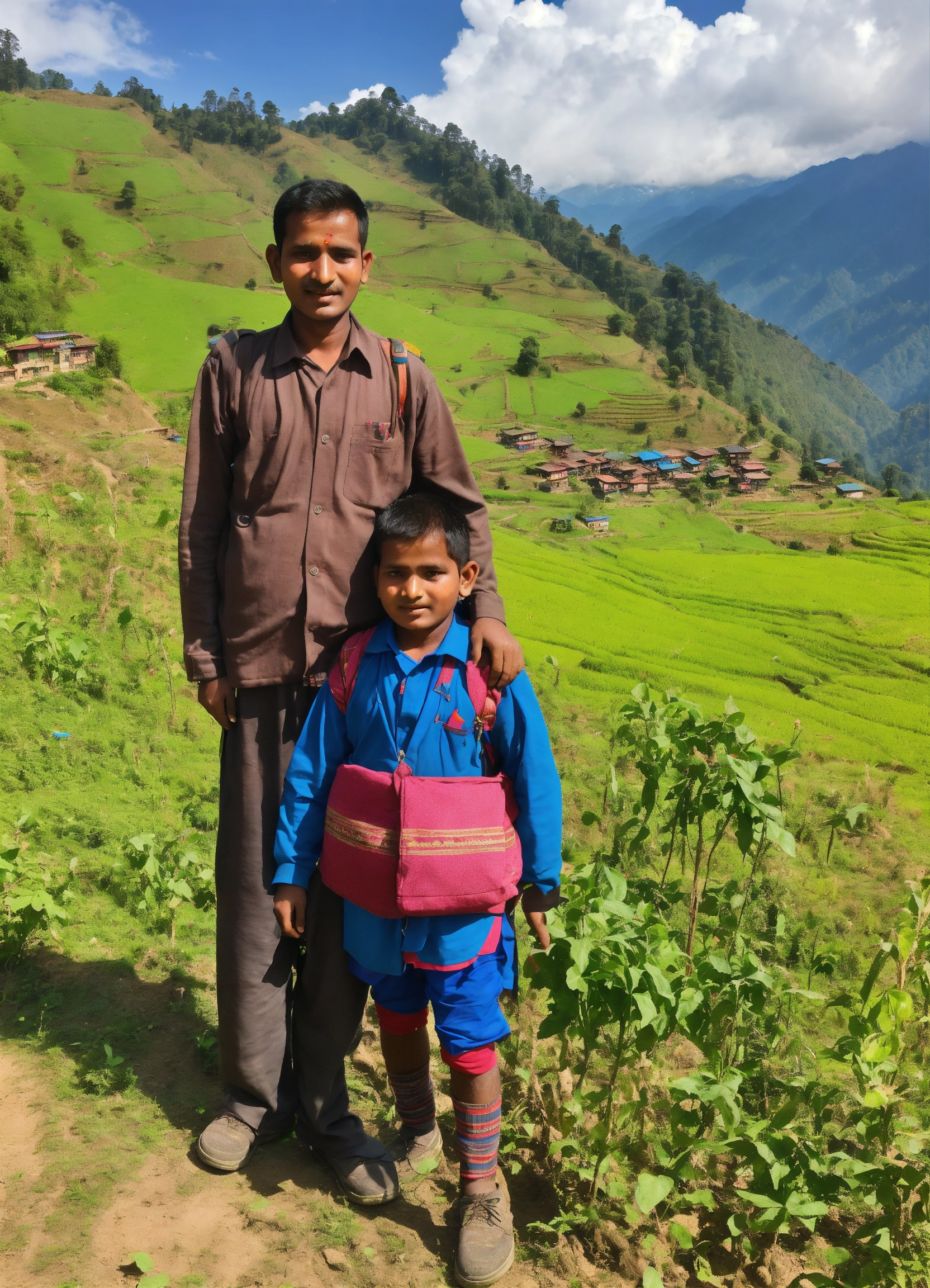 Lexica - In the Gorkha highlands, nepal, we met Shyam, an orphan who ...