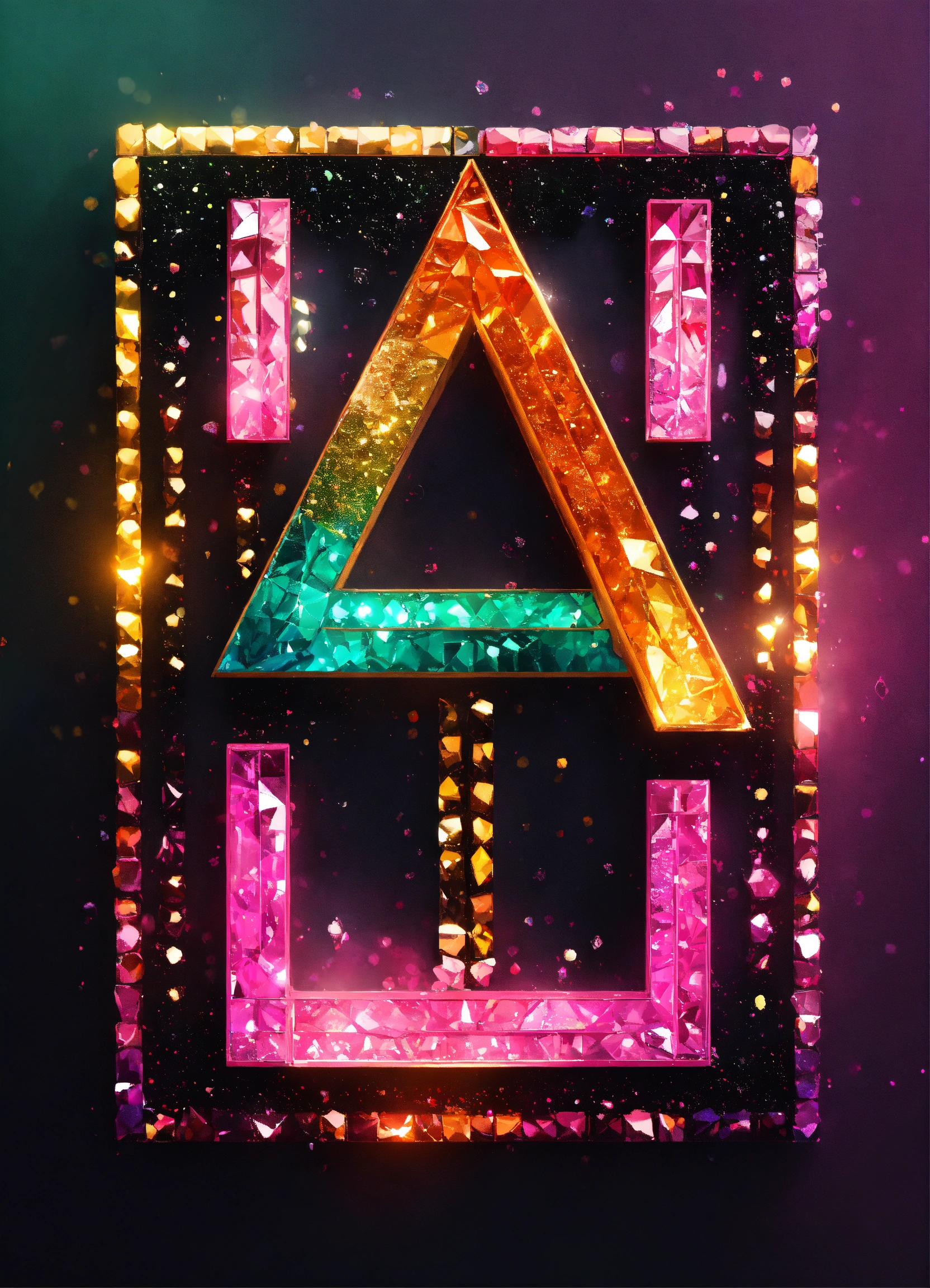 Lexica - Business logo with a vertical letters rectangle shaped iconic ...