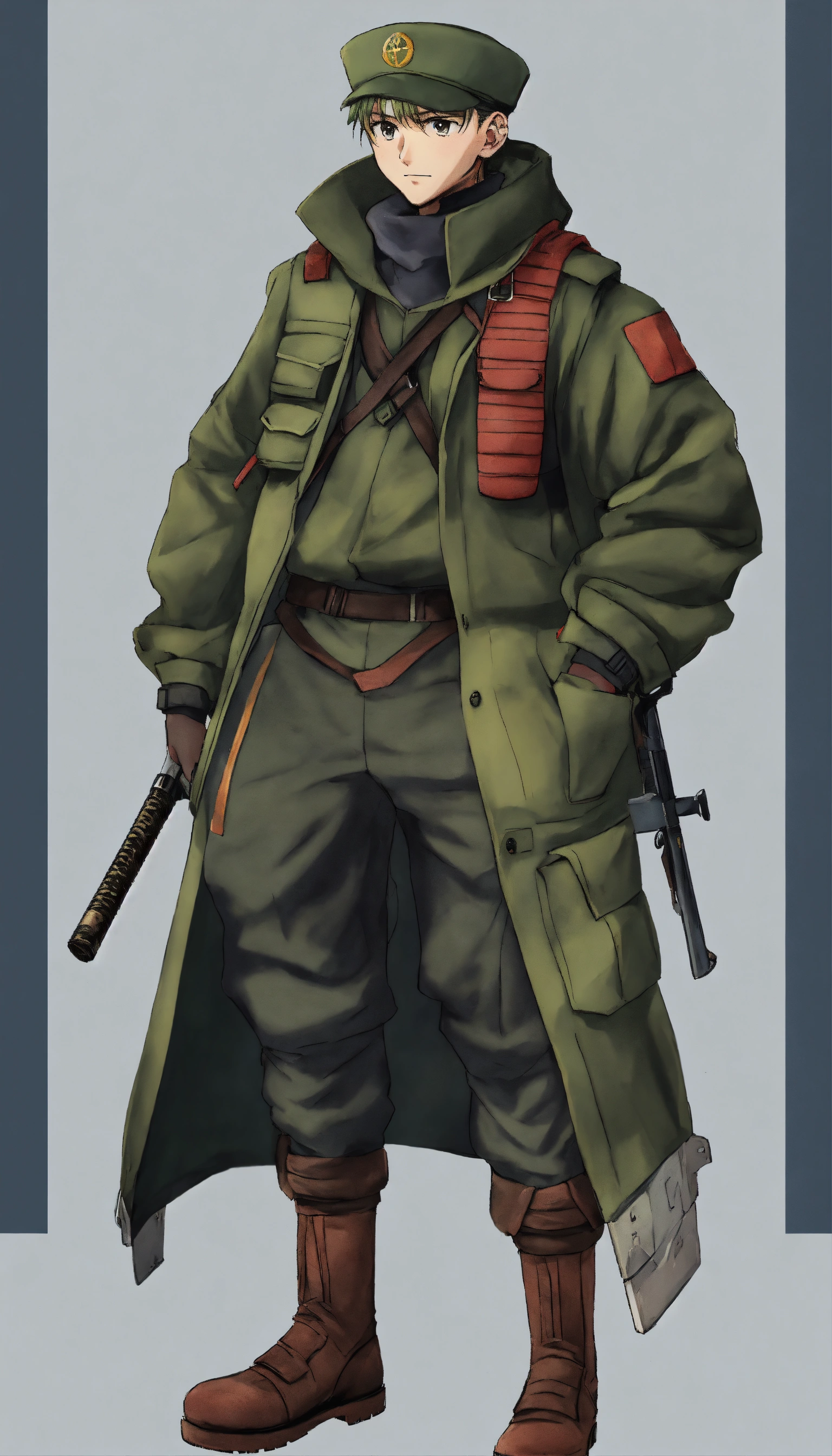 Lexica - Nen user soldier guerilla in hunter x Hunter style