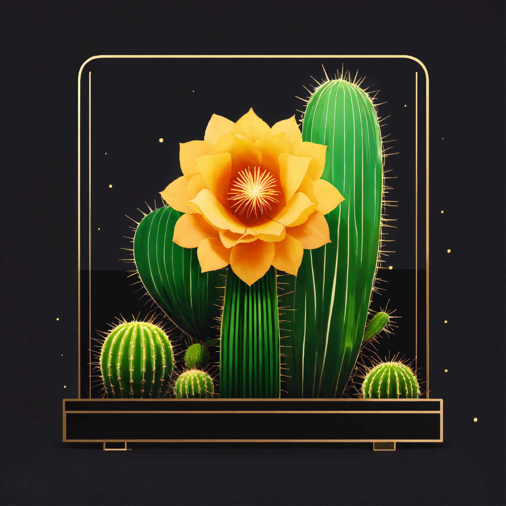 Lexica - Square flat design logo, materialistic icon style, flat style ...