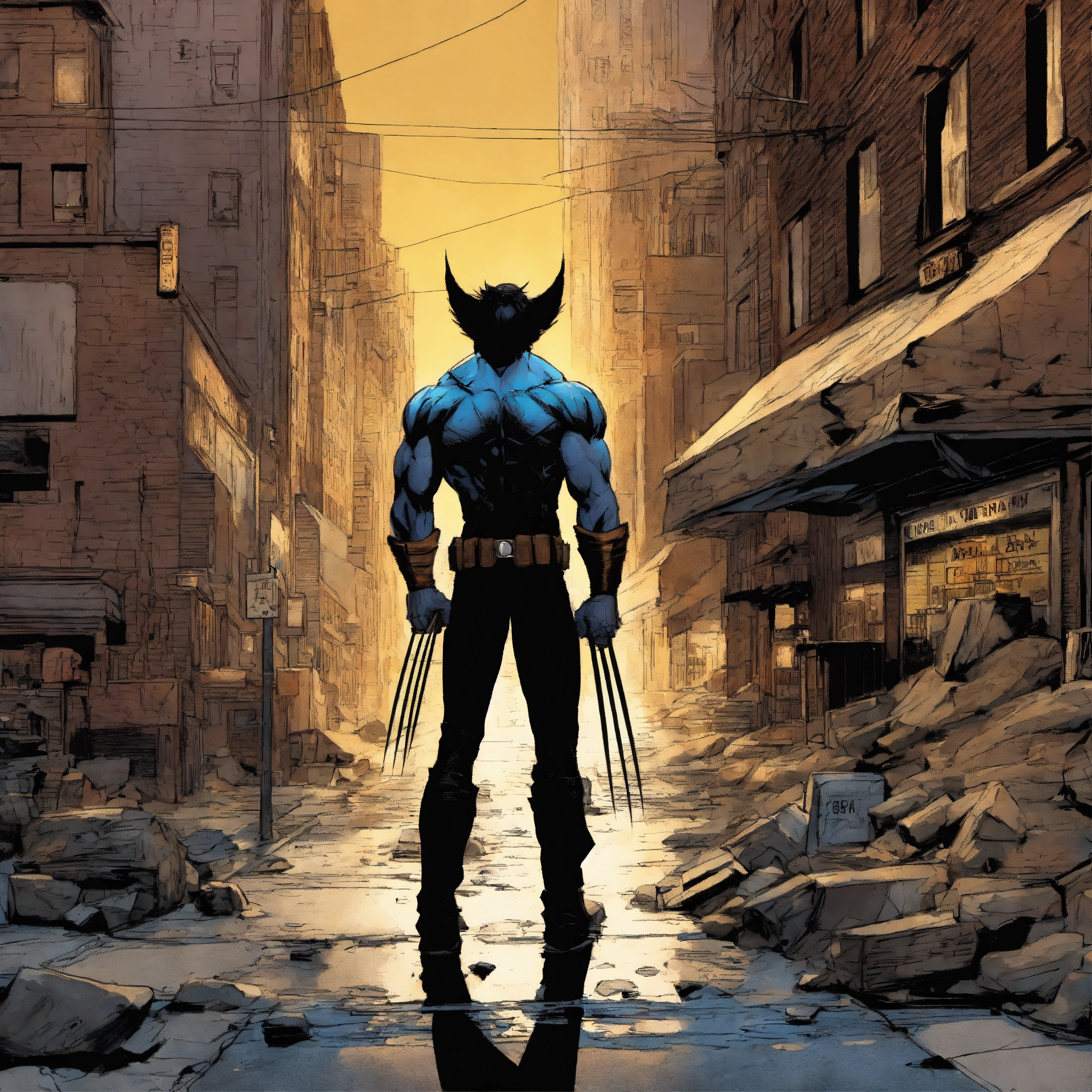 Lexica - Imagine Wolverine drawn realistically by Todd McFarlane in the ...