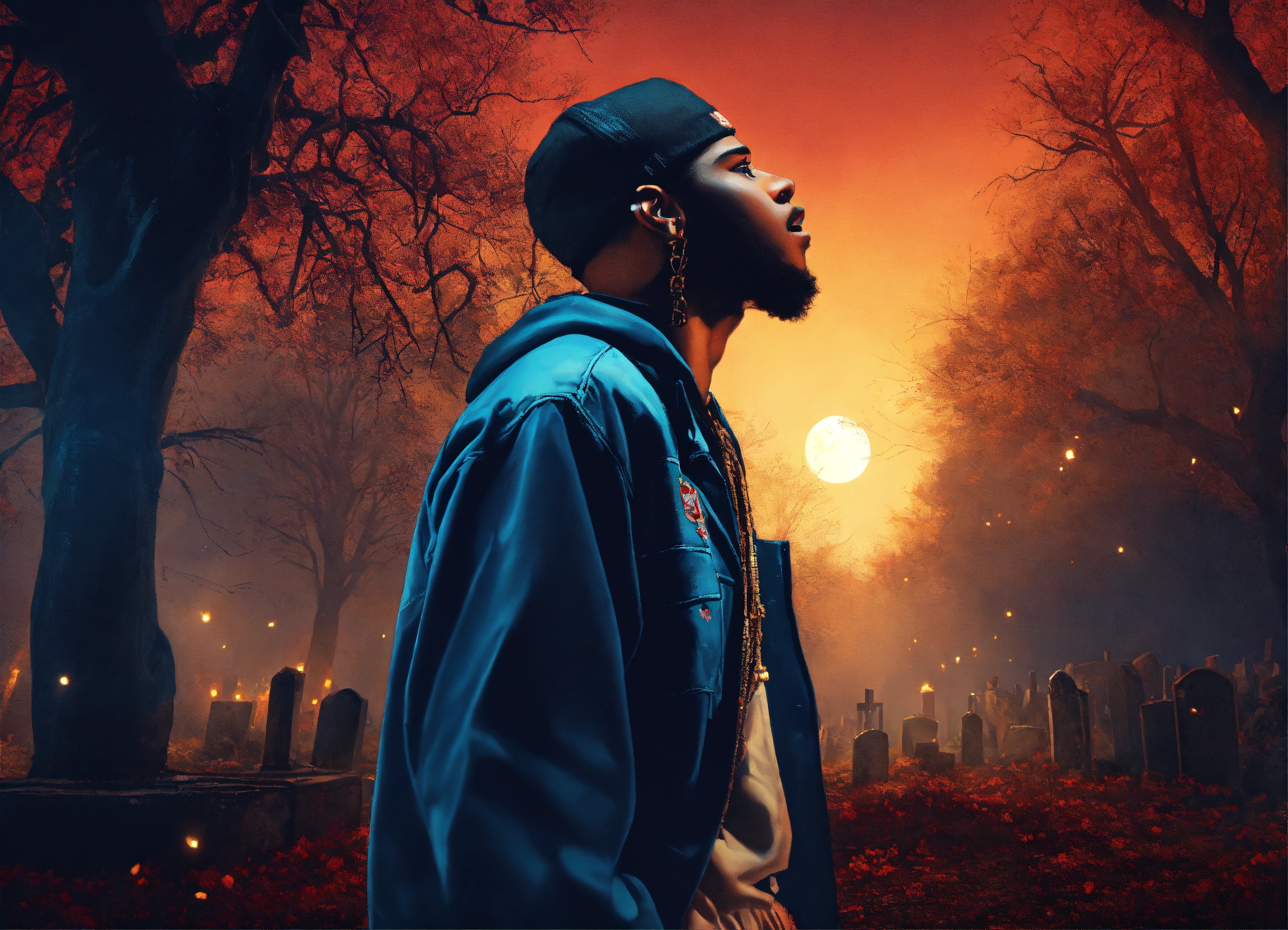 Lexica - A funky rapper is dropping dope rhymes in a haunted graveyard ...