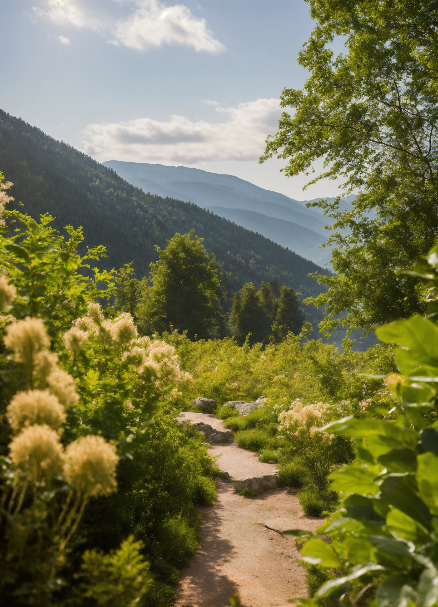 Lexica - A plot of horizontal land with stunning natural scenery in the ...