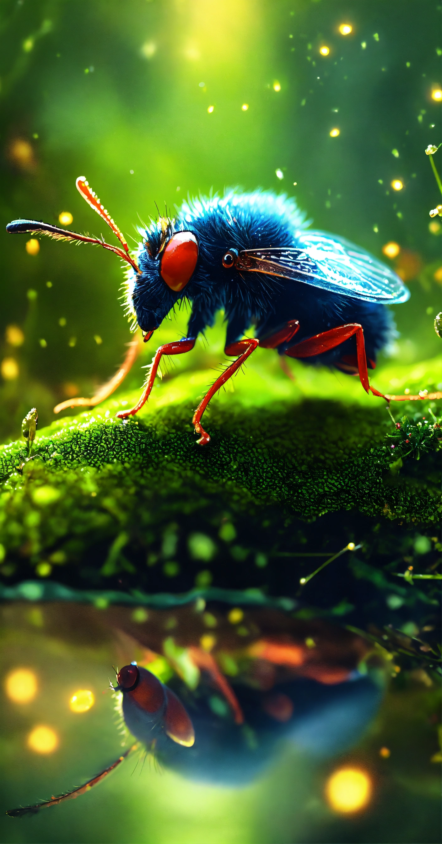 Lexica - Ultra beautiful little furry creatures in a beautiful mystical ...