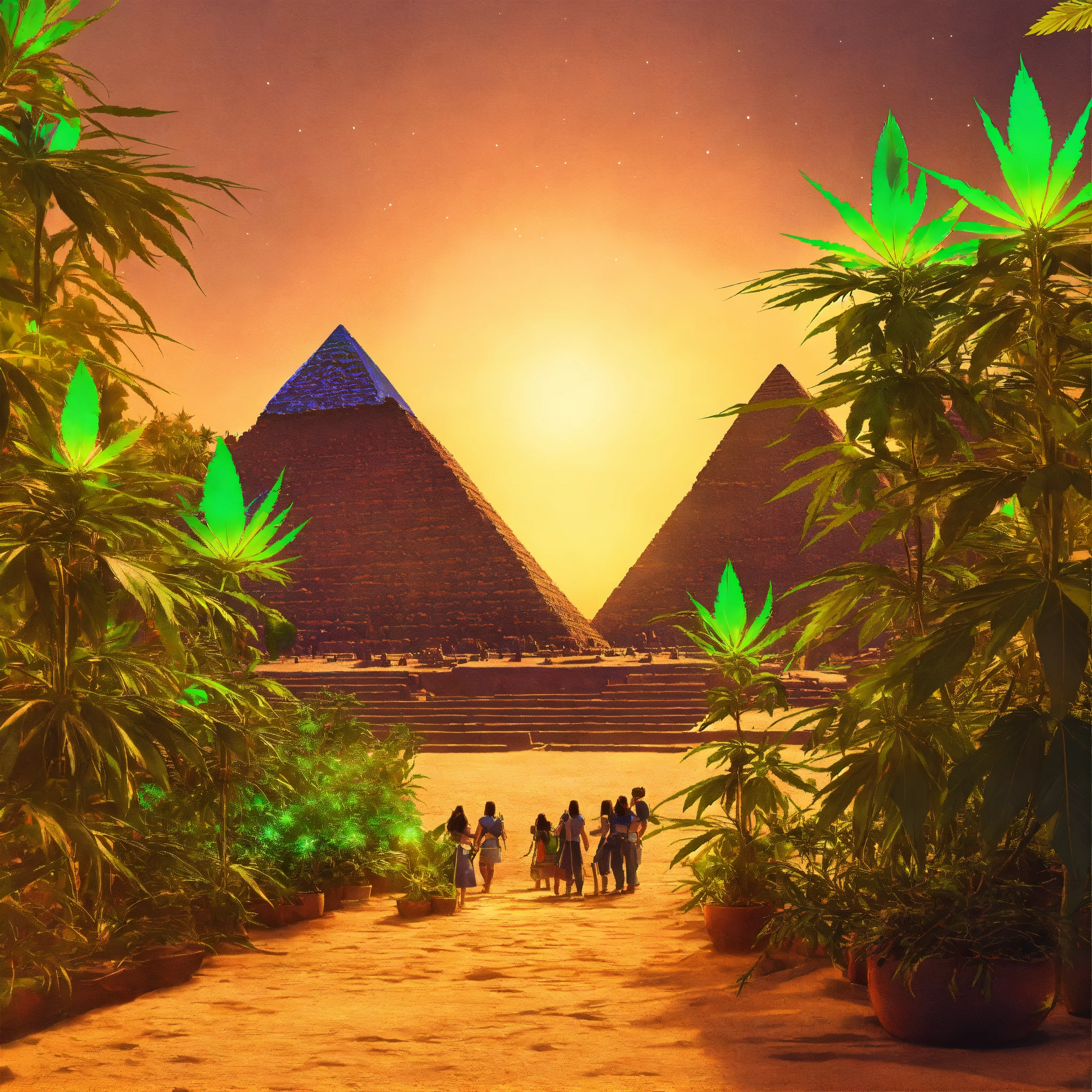 Lexica - Cannabis plants, the photo is in 8k resolution, colorful, and ...