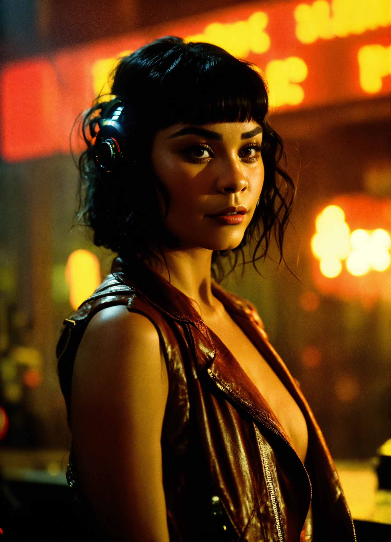 Lexica - Vanessa Hudgens in Blade Runner 1982, neo noir, cyberpunk ...
