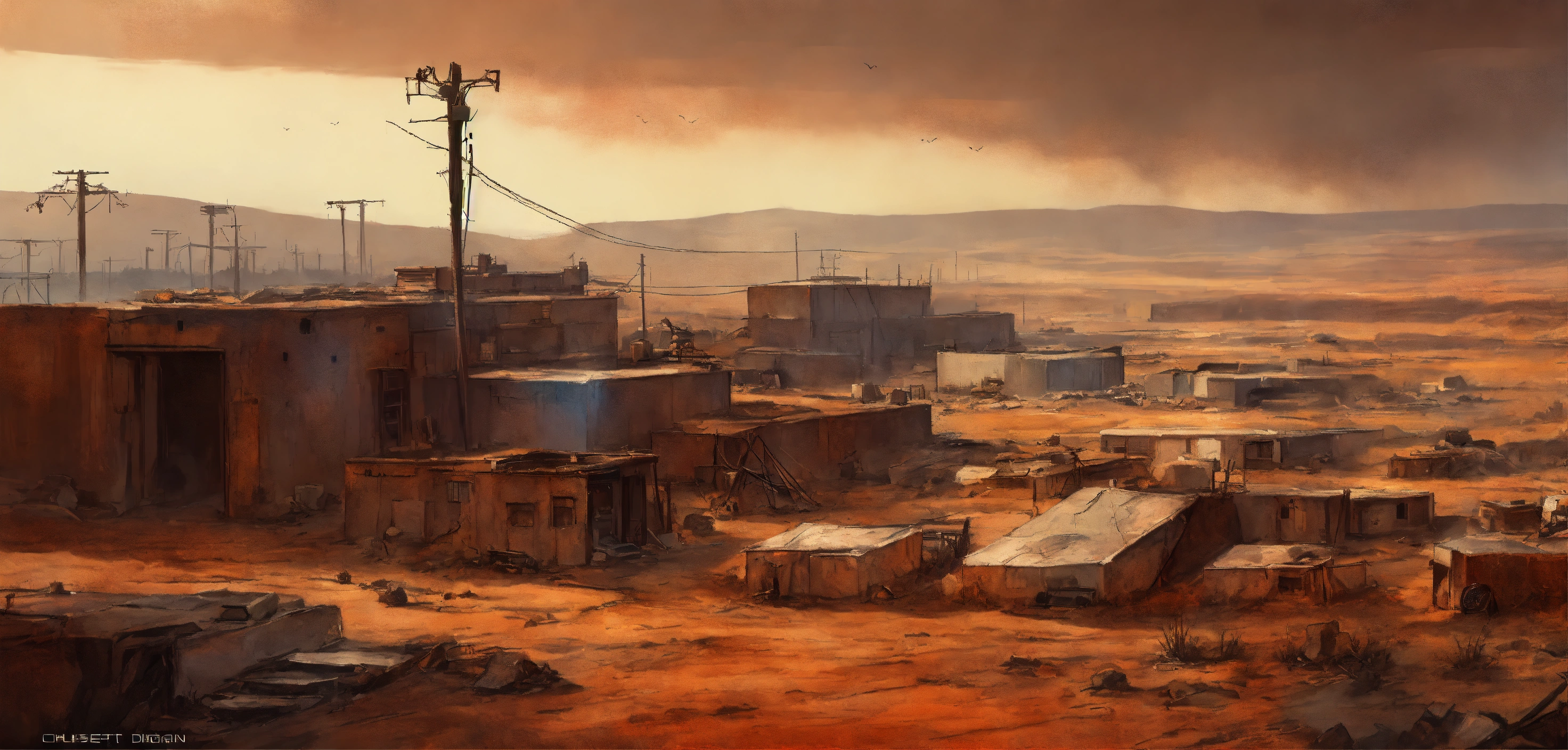Lexica - Conept art digital realistic painting, post apocalyptic ...
