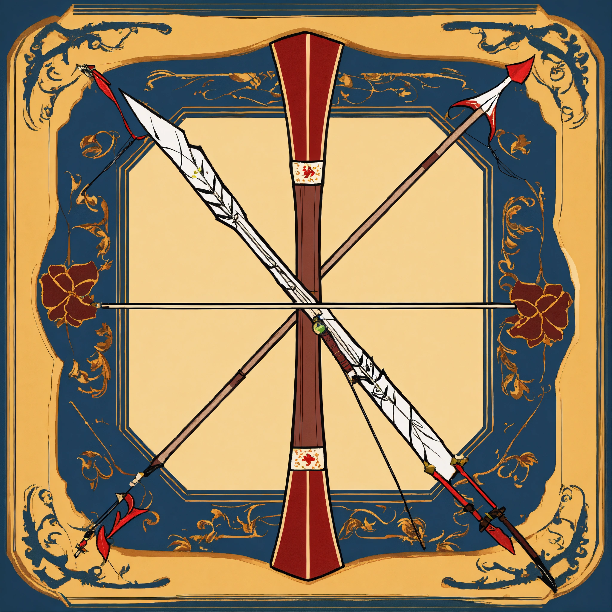 Lexica - Regular bow and arrow, single bow and arrow on pull string ...