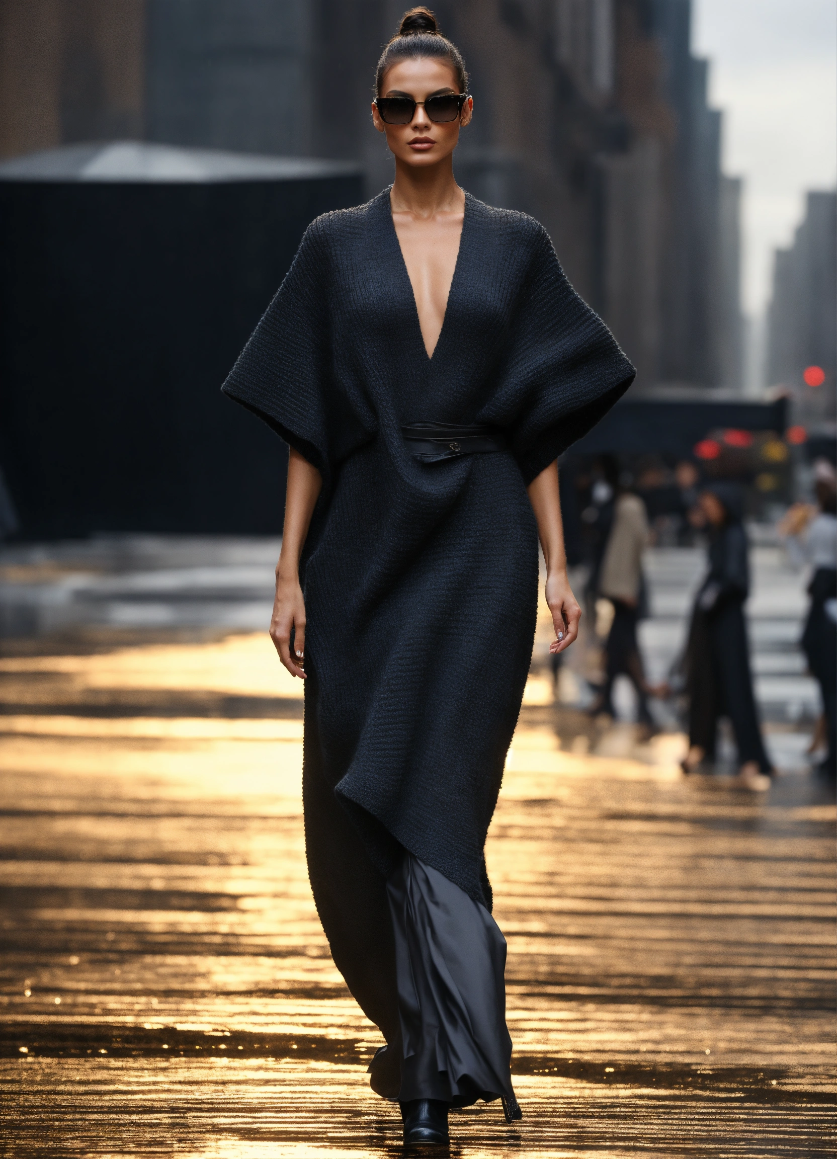 Lexica - 3d realistic photo of fierce italian model wearing dolman ...