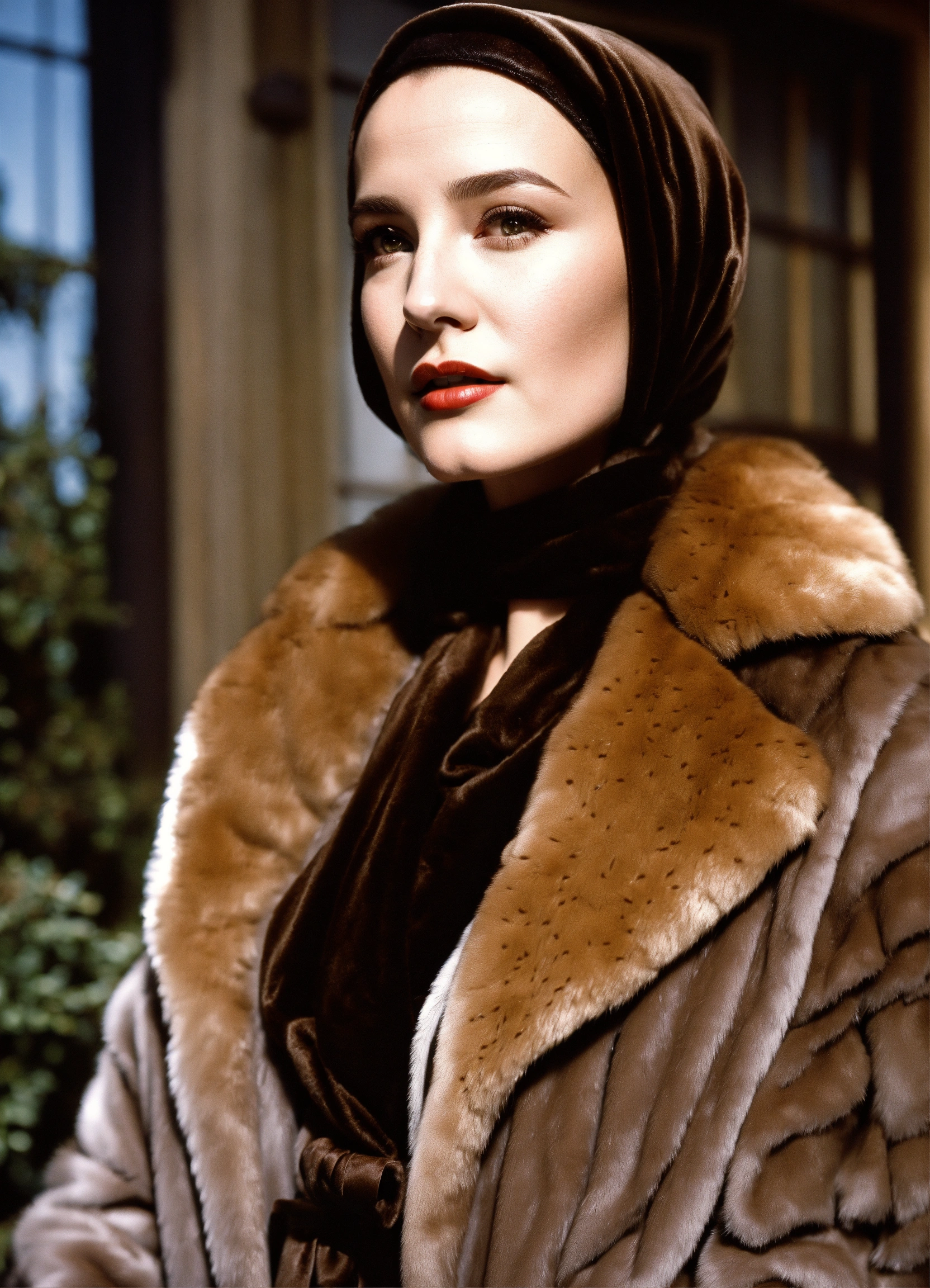 Lexica - Edith bouvier beale little edie grey gardens mink fur coat ...