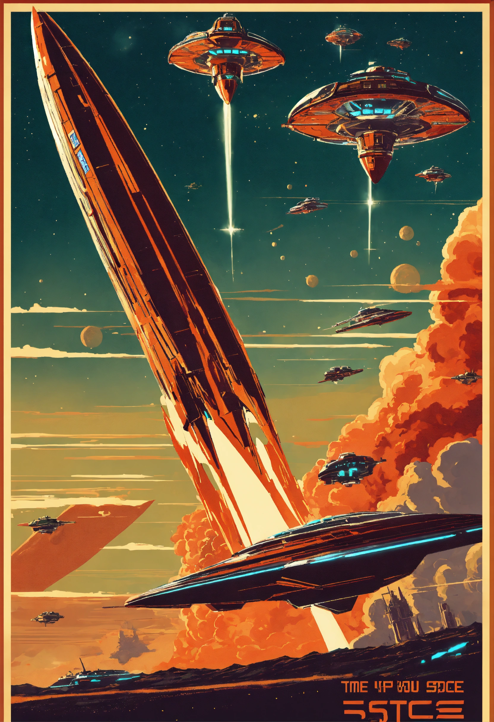 Lexica - Futuristic military propaganda poster of futuristic war ...