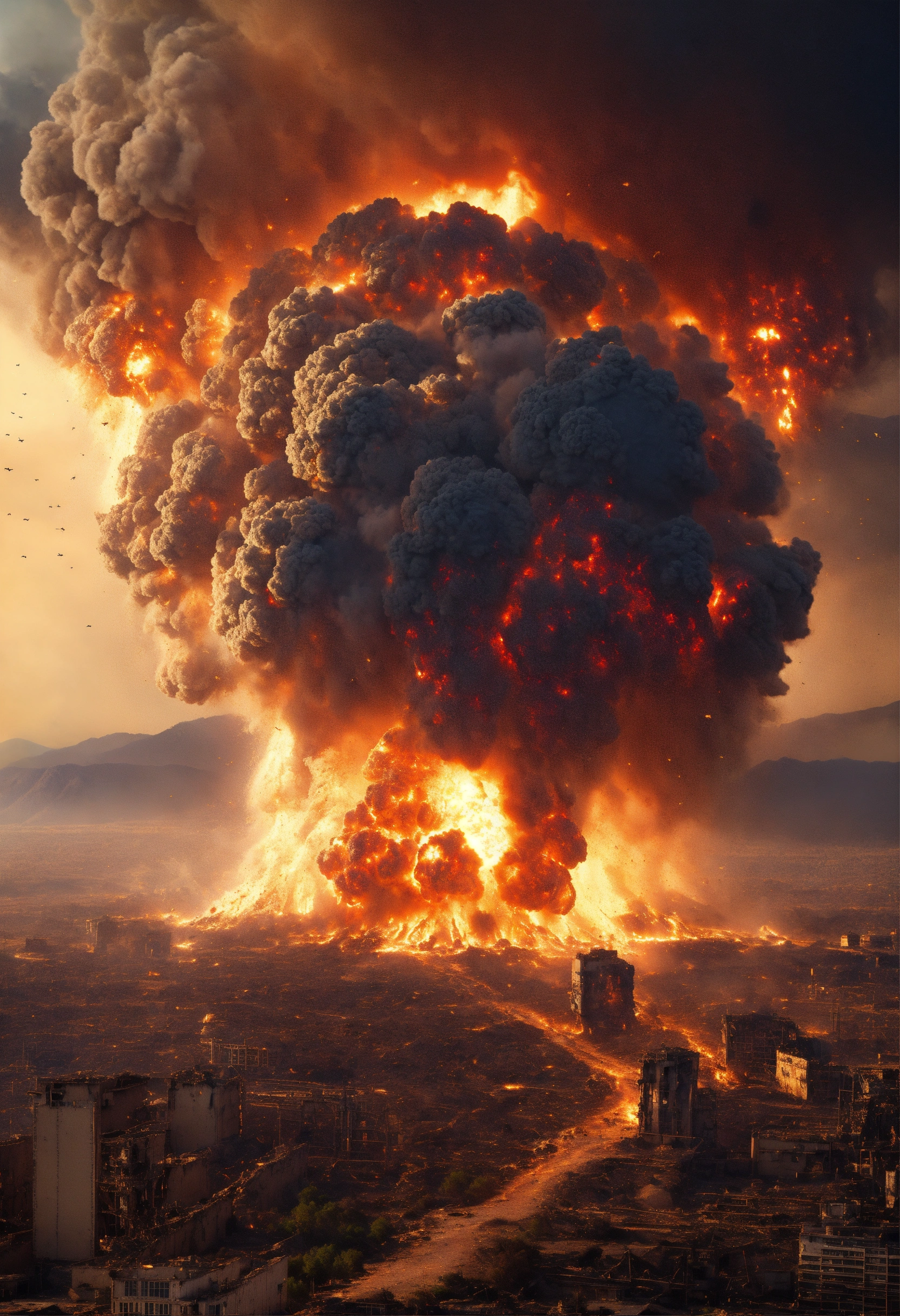Lexica - A mass explosion on earth that destroys all of humanity, scary ...