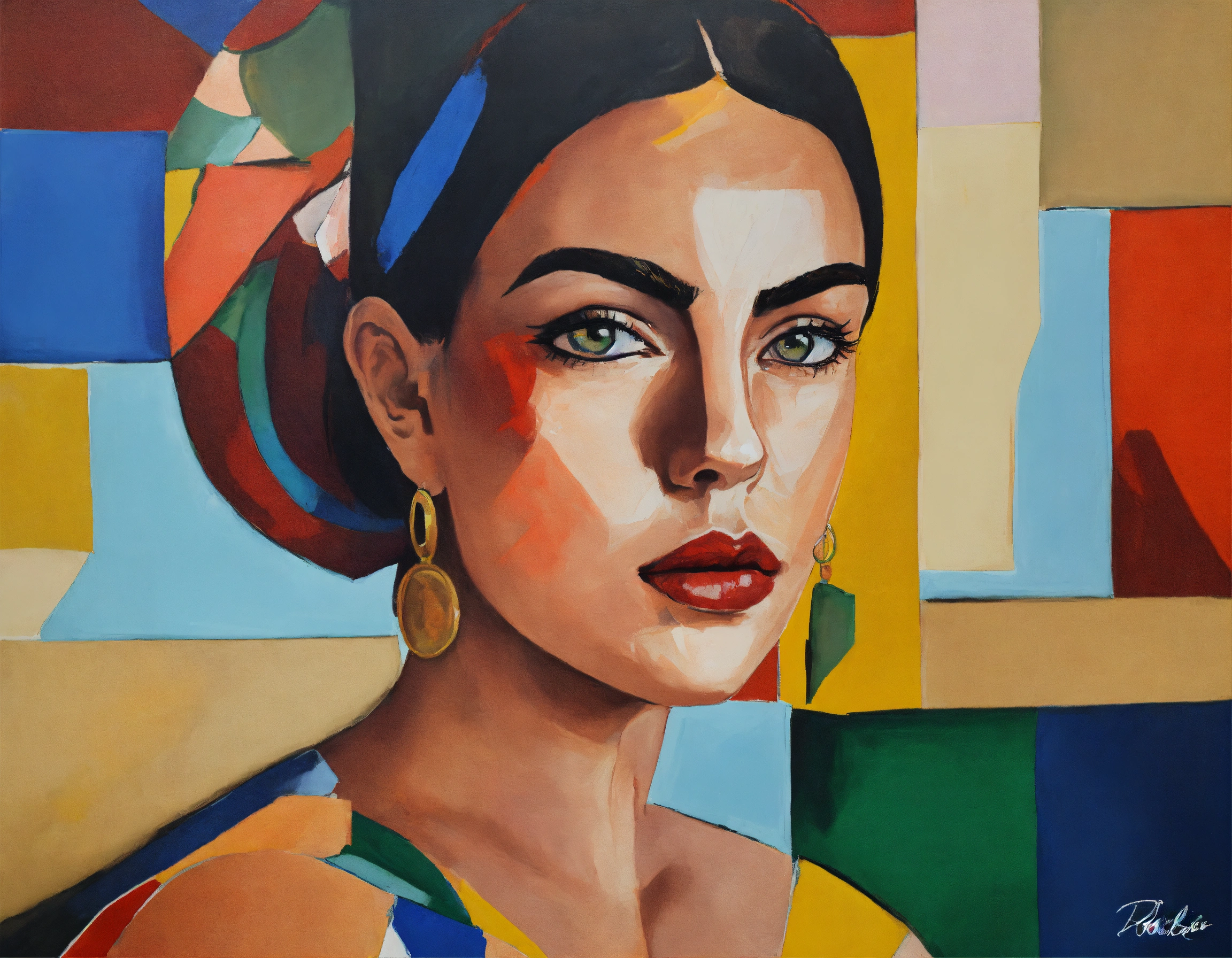 Lexica - Pablo piccasso inspired, his abstract portraits