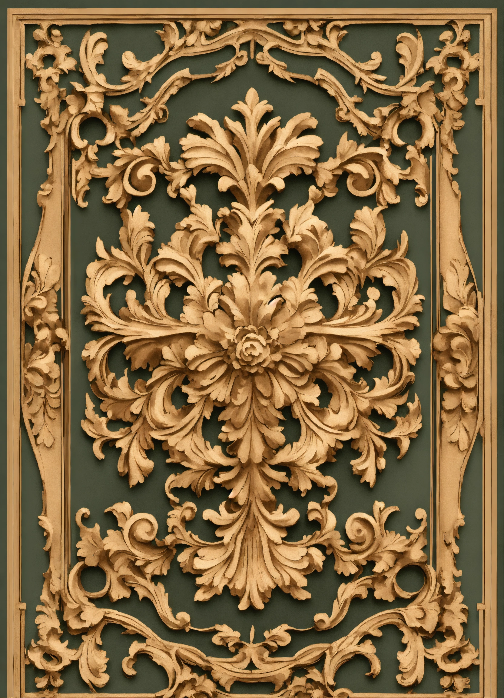 Lexica - Baroque ornamentation, vintage muted color