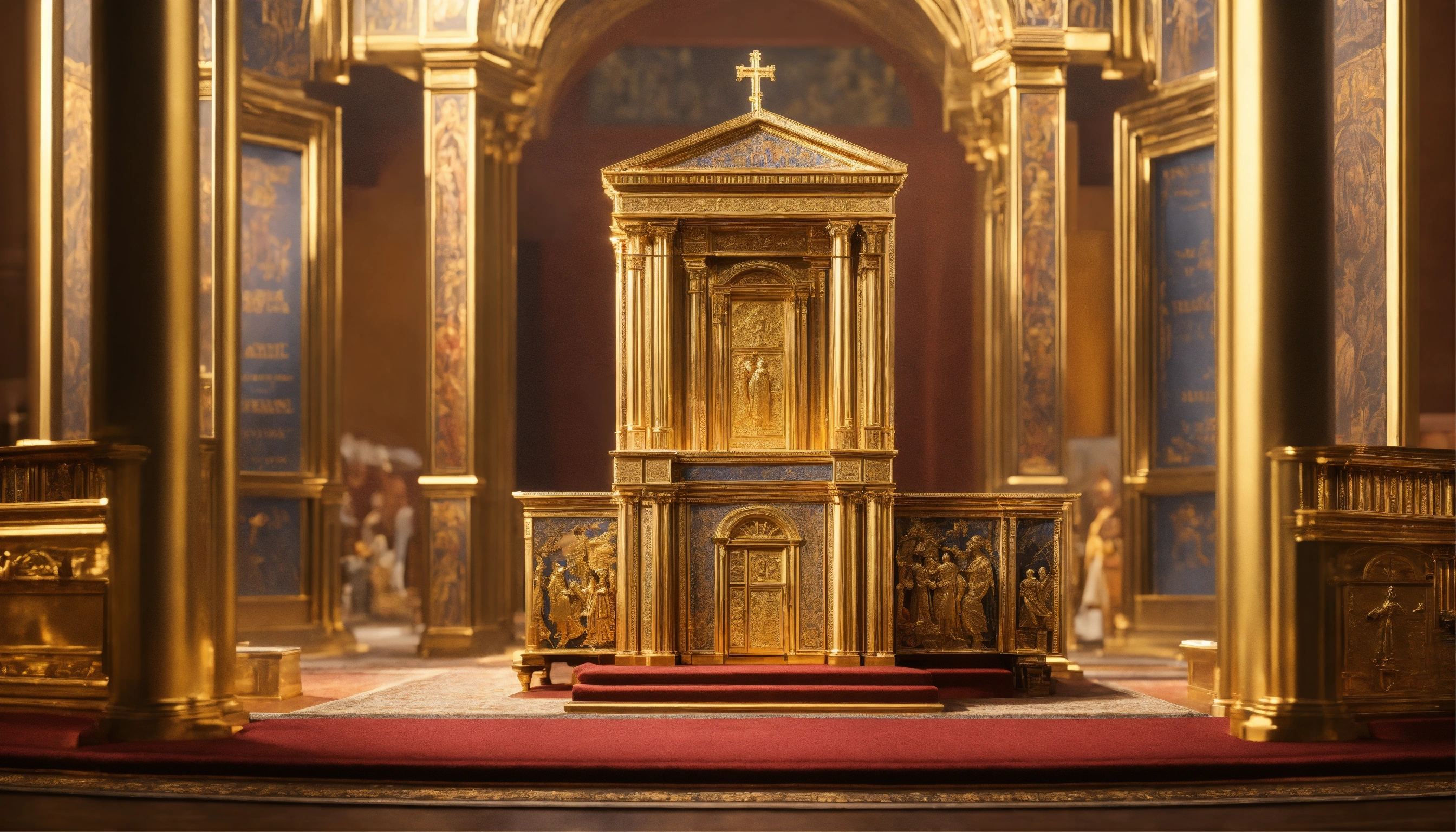 Lexica - Biblically accurate tabernacle, detailed
