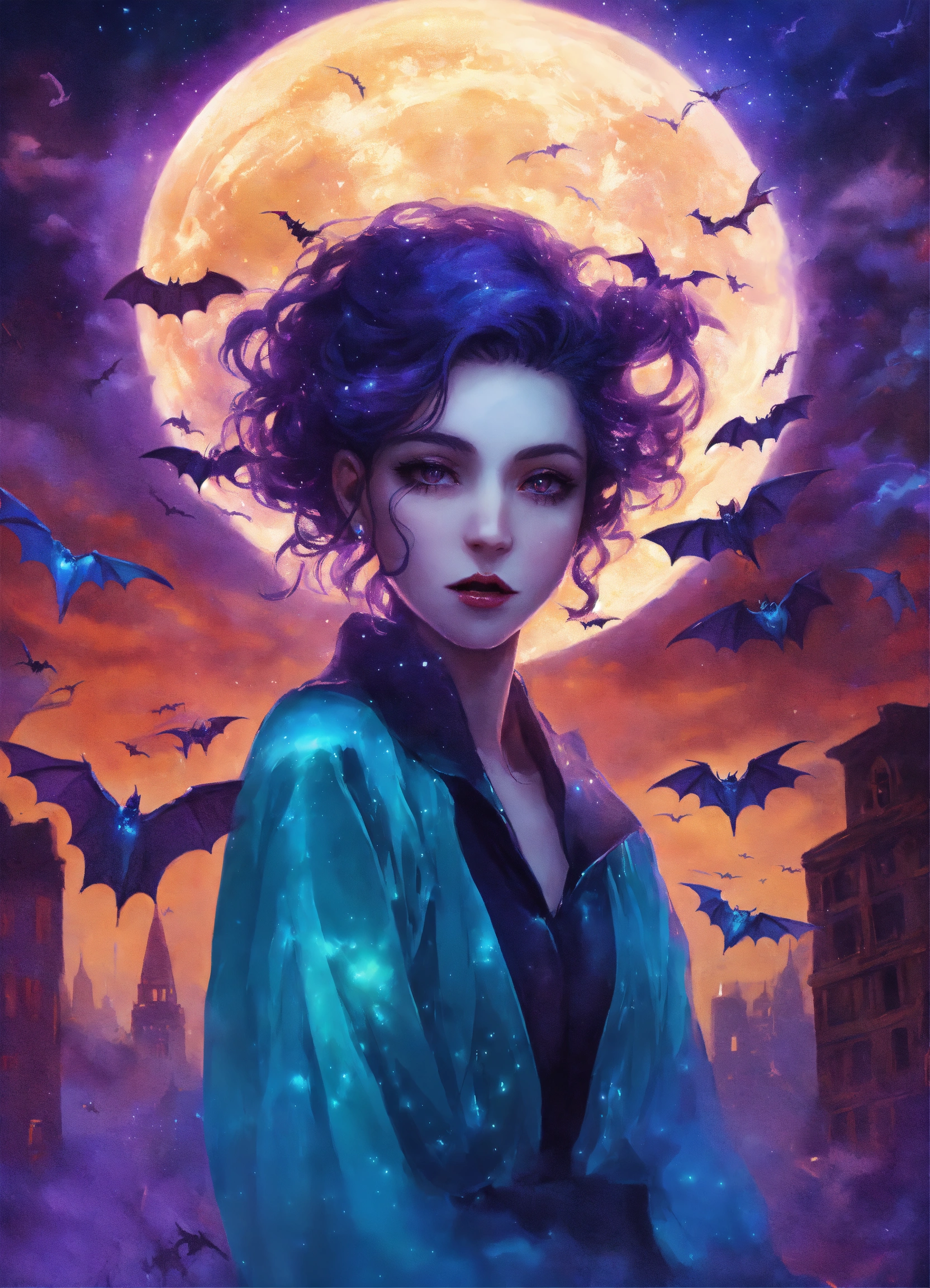 Lexica - ALL glassblowing superrealism style urban vampire STYLE ...