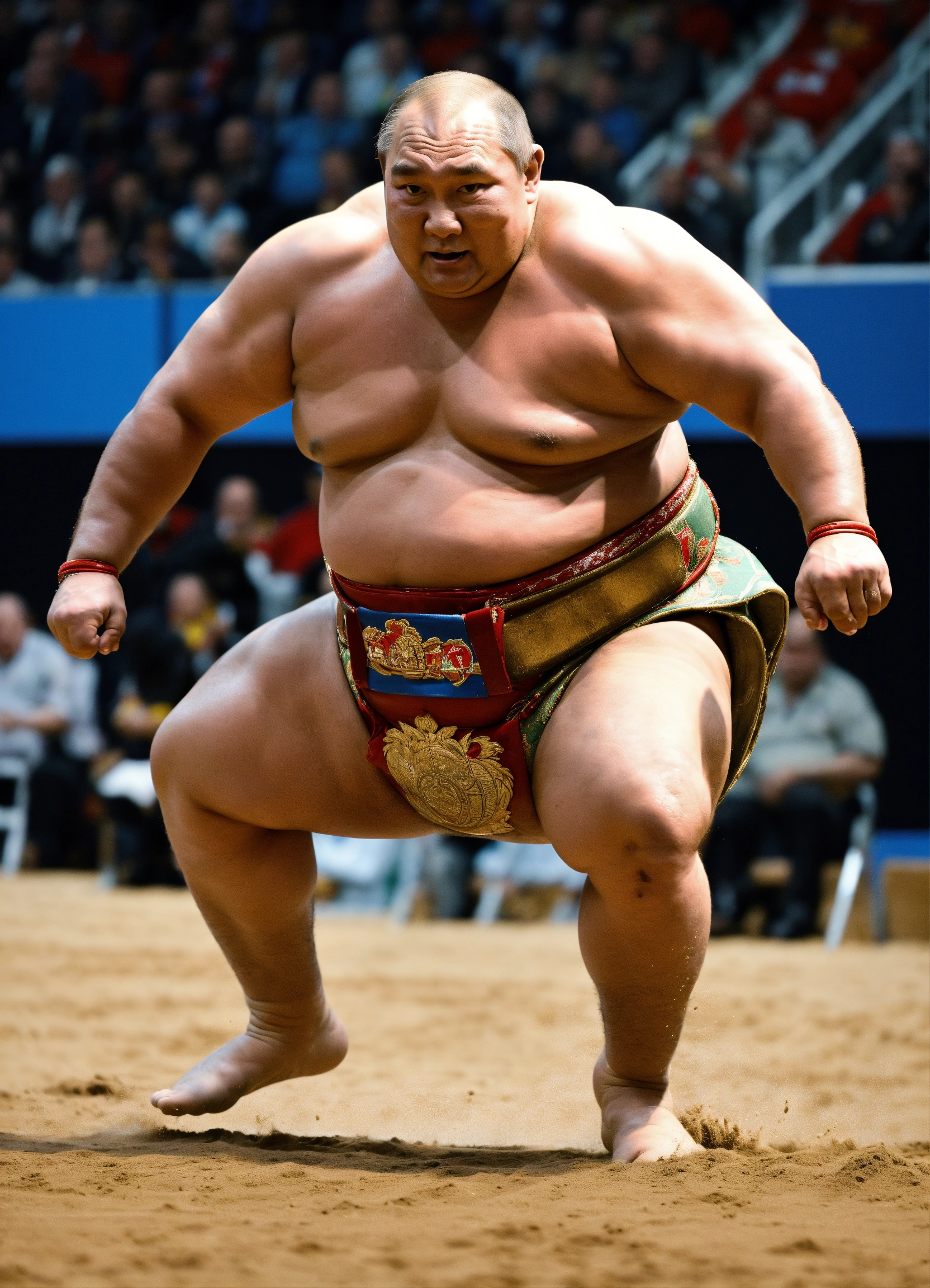 Lexica - Sumo wrestler Vladimir Putin in the arena, sports ((action ...