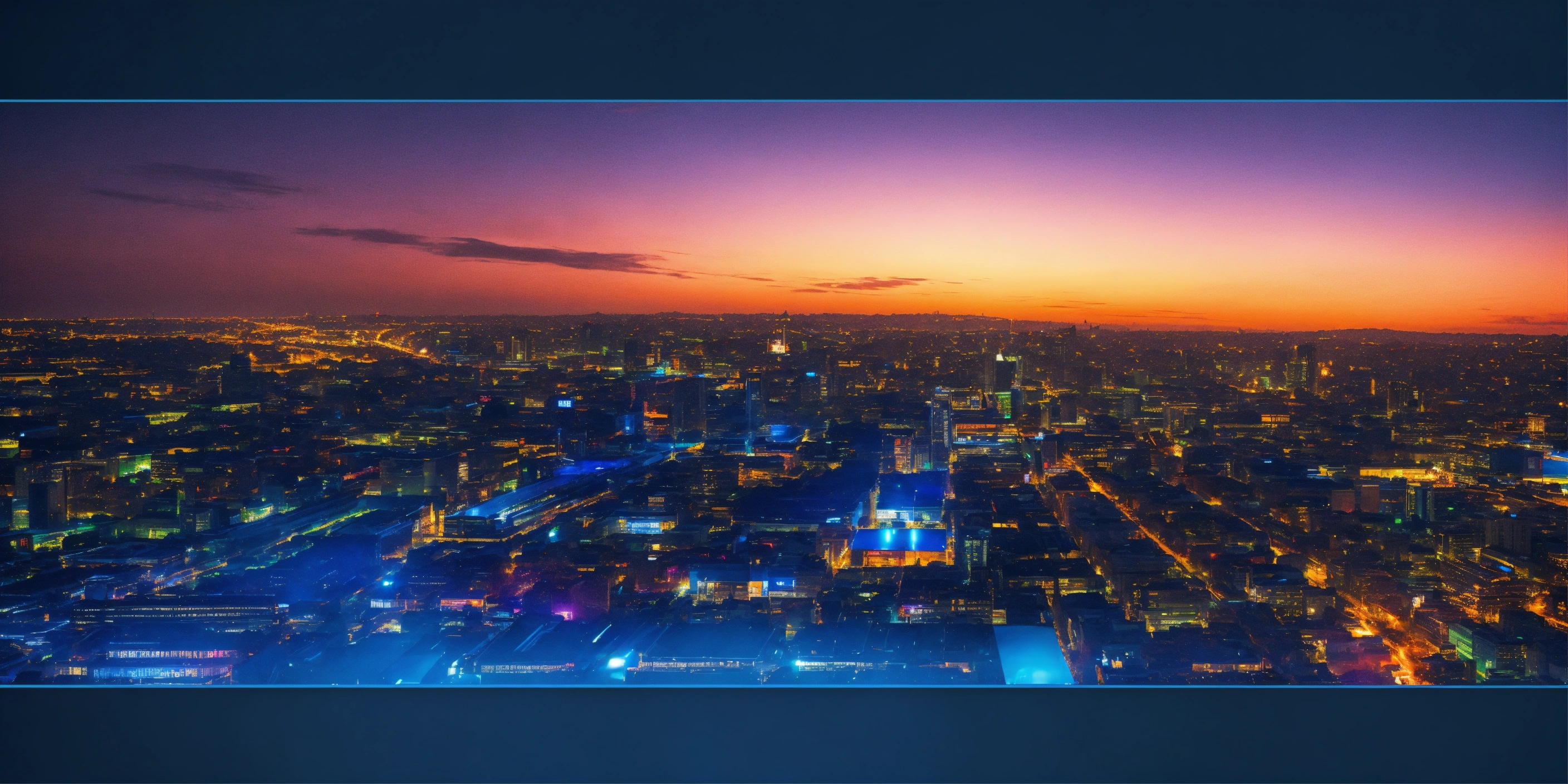 Lexica - Awesome blue portfolio background